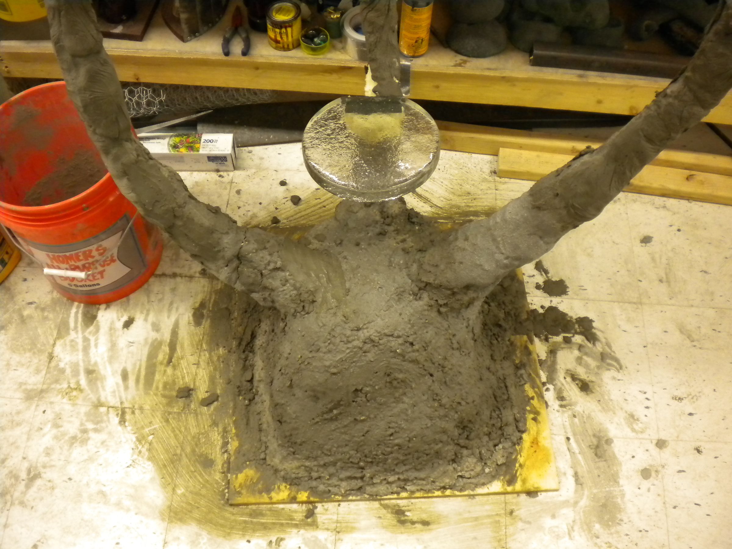 Metal and Concrete Sculpture : 8 Steps (with Pictures) - Instructables