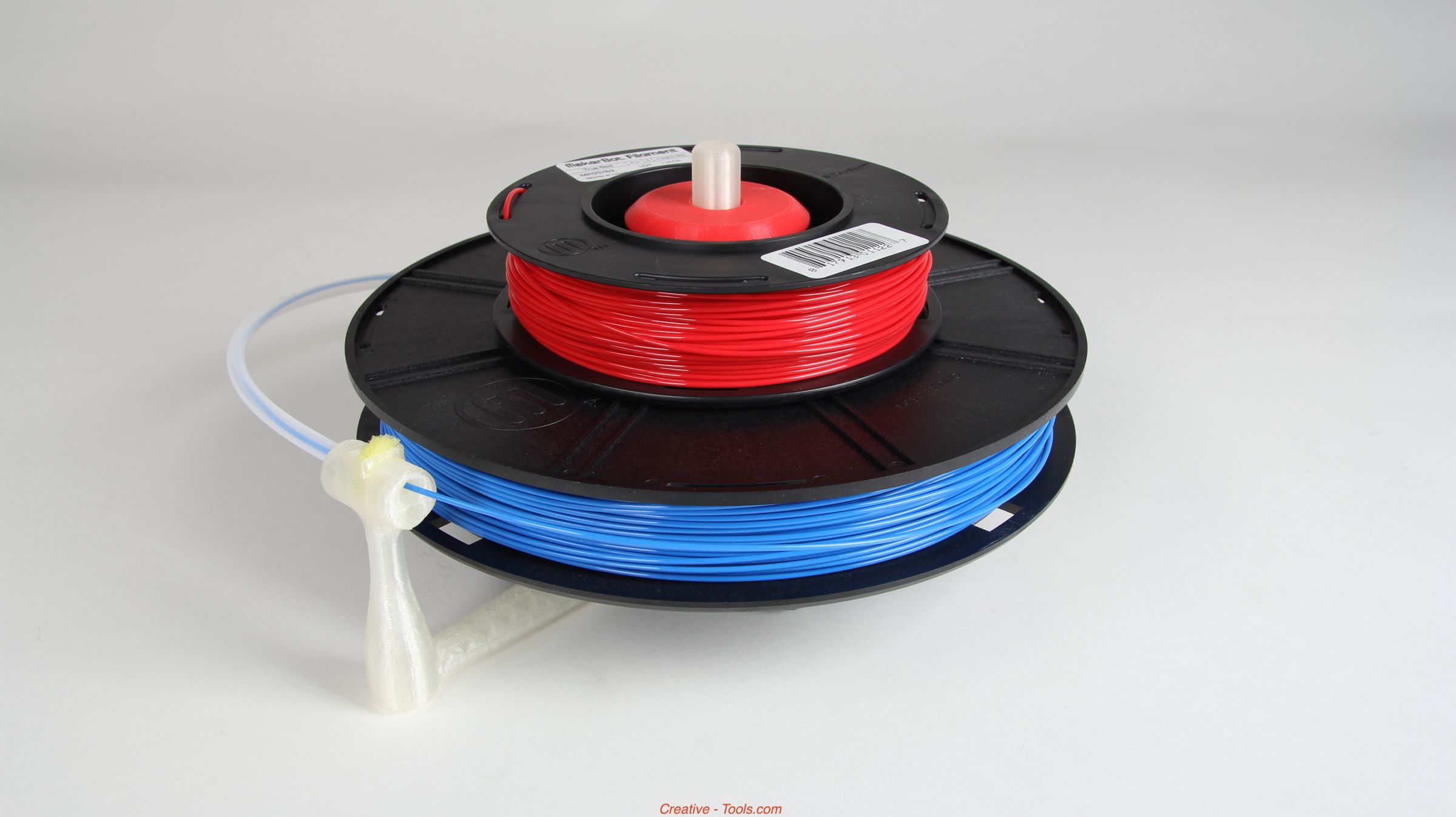 Universal Stand-alone Filament Spool Holder (Fully 3D-printable) : 11 ...