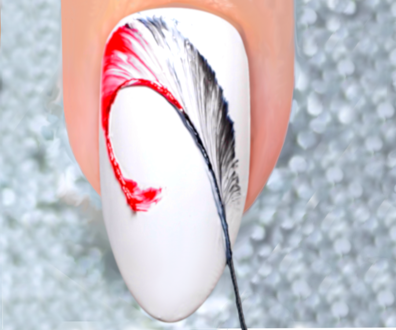 Thread Nail Art Tutorial : 6 Steps (with Pictures) - Instructables