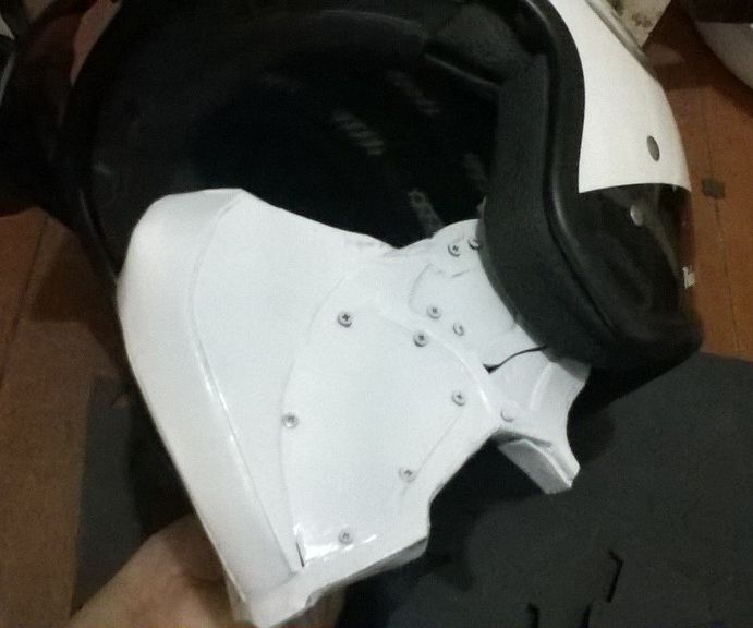 Motorcycle Face Mask Made From EVA Foam : 6 Steps (with Pictures ...