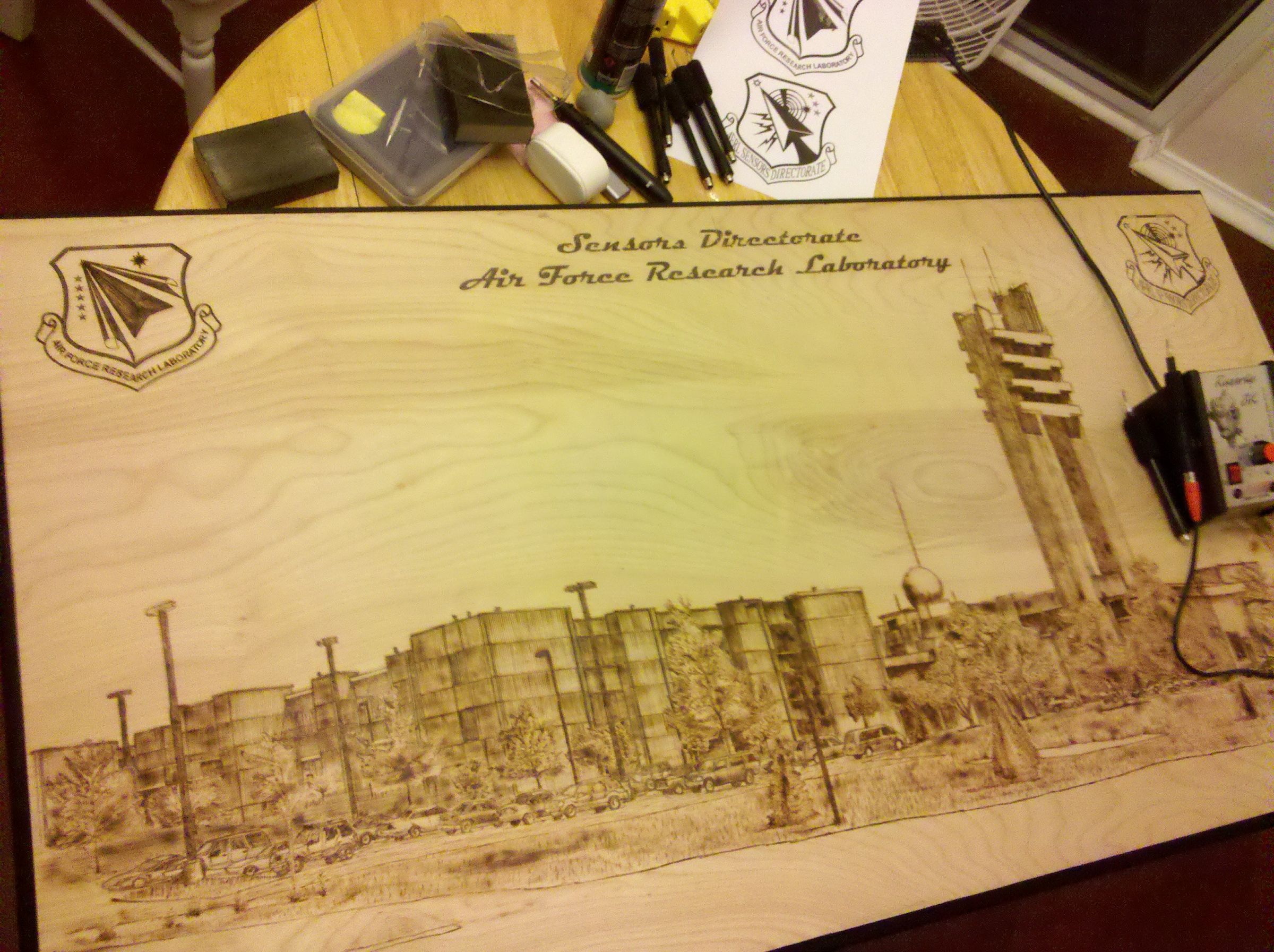 Architectural Mural Pyrography : 4 Steps (with Pictures) - Instructables