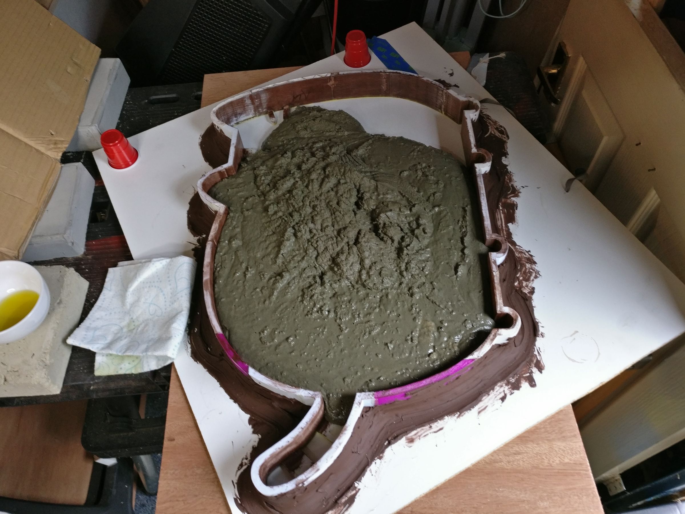 3D Printed Concrete Table Mold : 14 Steps (with Pictures) - Instructables