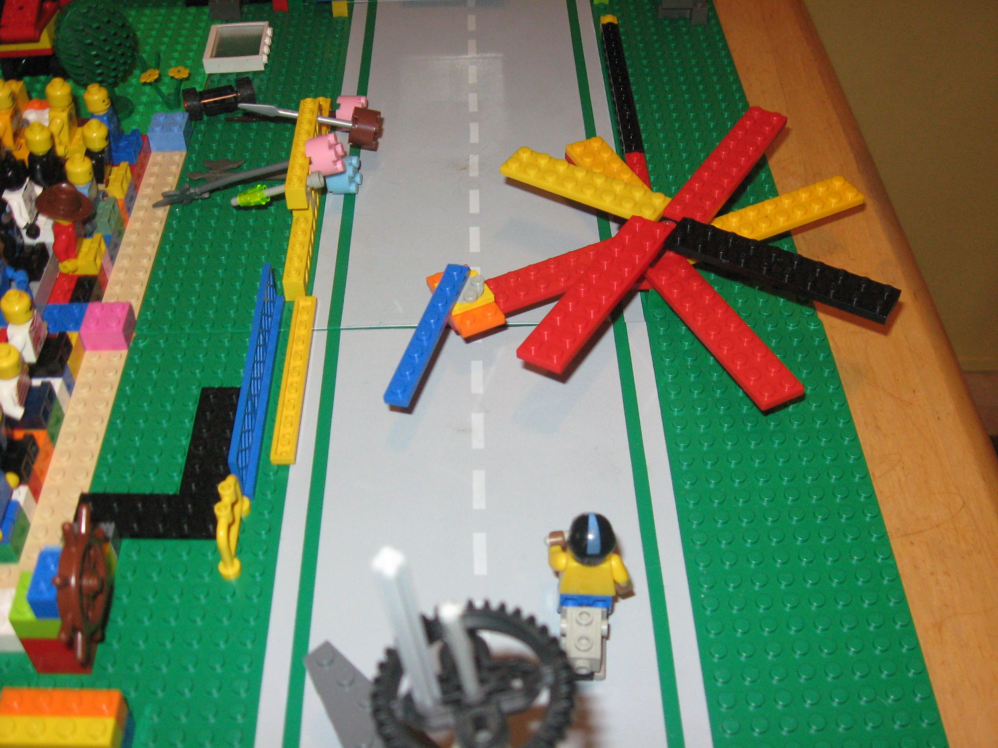 Lego Motocross - Wipeout Style! : 4 Steps - Instructables