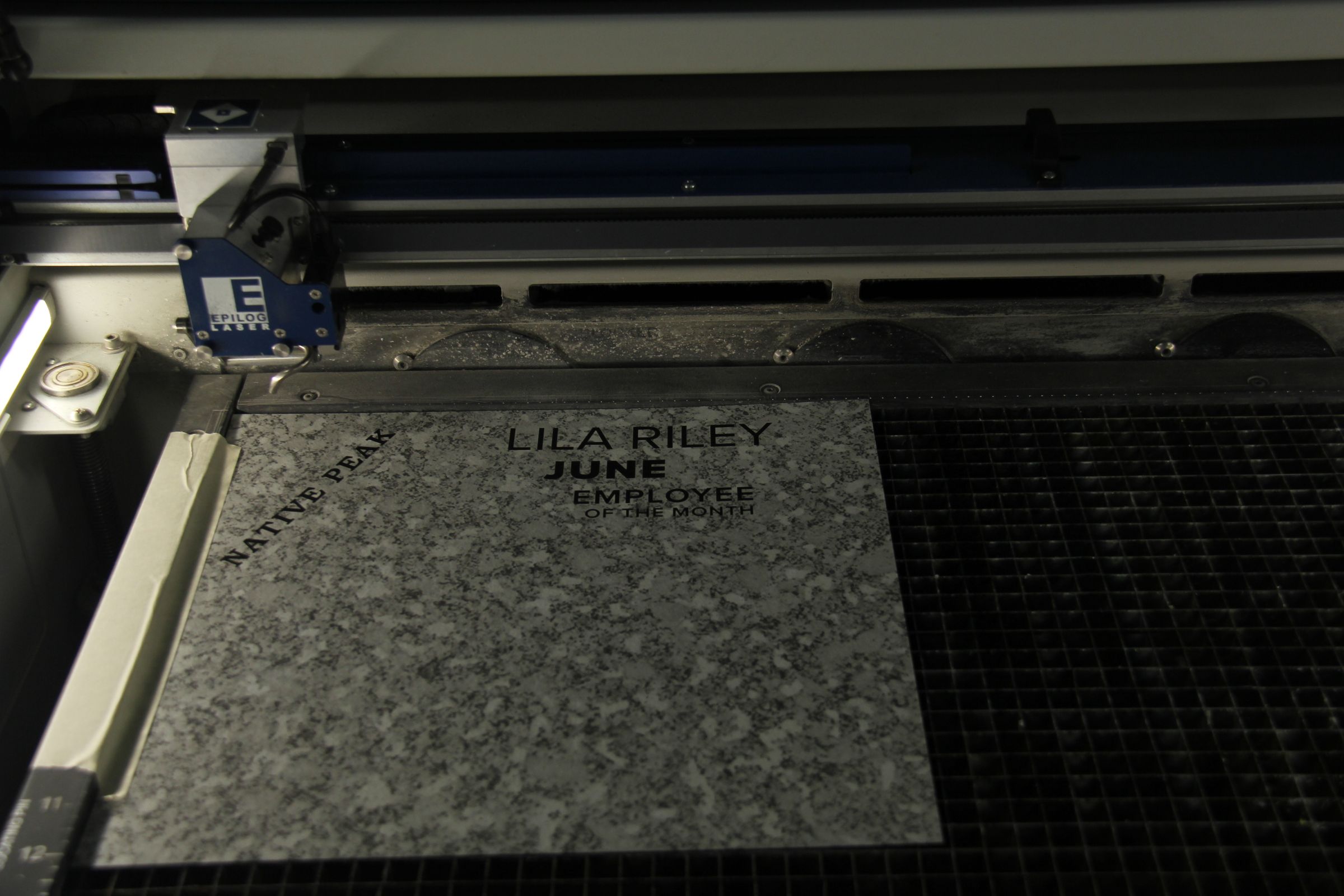 Laser Fabricating a Sign Using Rowmark's the Naturals : 10 Steps (with ...