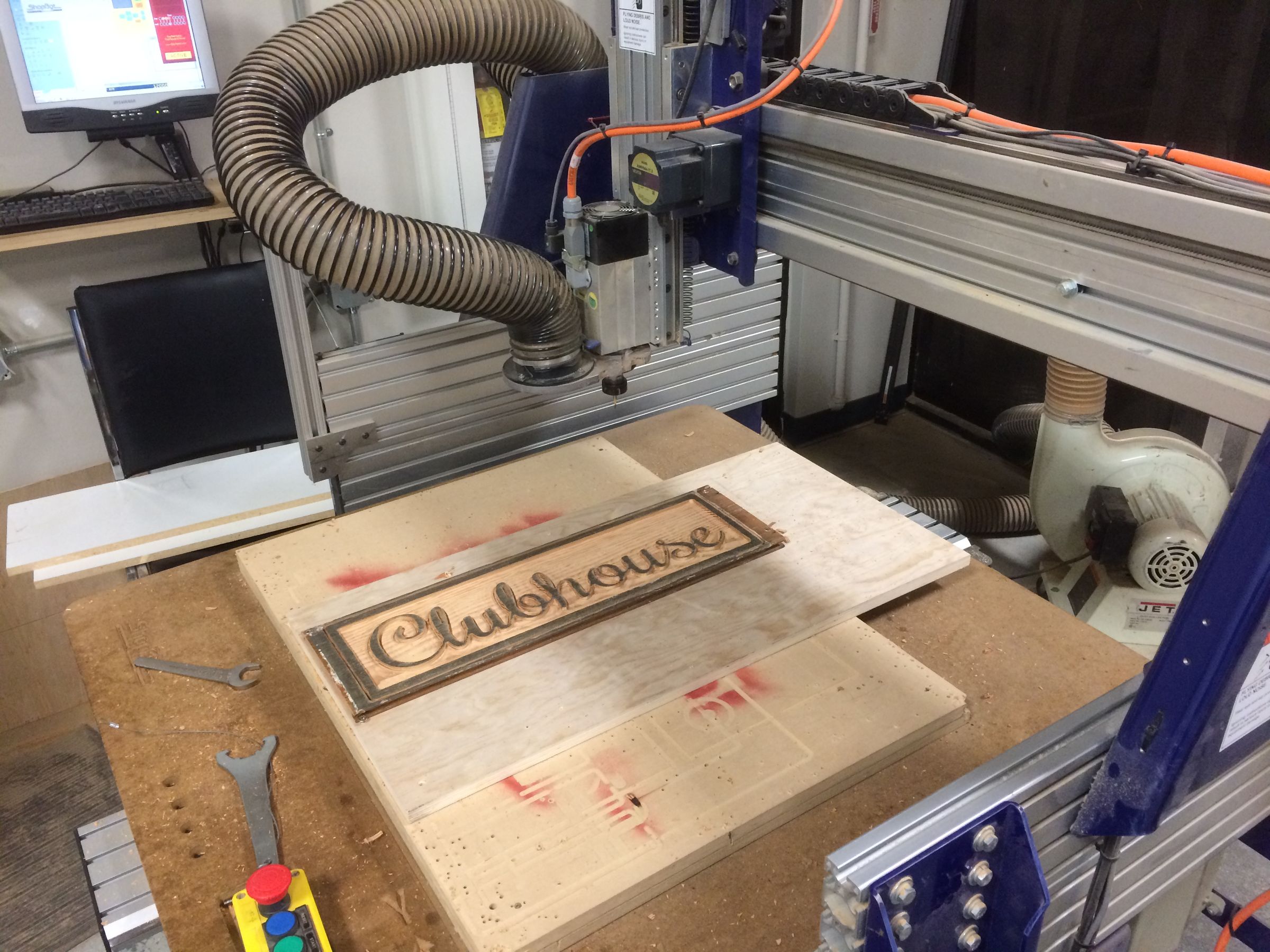 Make a Sign With the Shopbot Cnc Router : 6 Steps (with Pictures ...