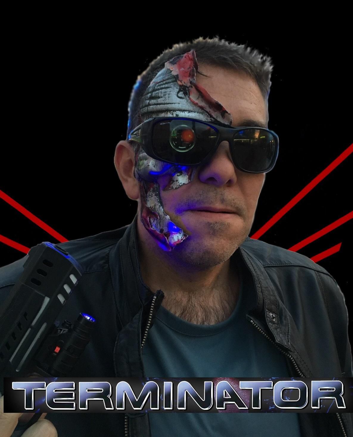 TERMINATOR II Cosplay - Automatic Eye Movement : 3 Steps (with Pictures ...