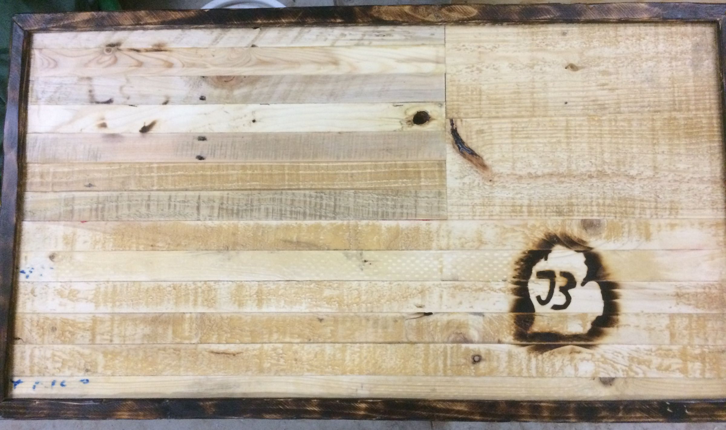 Pallet Wood American Flag (A.K.A. the Pyro Flag) : 15 Steps (with ...