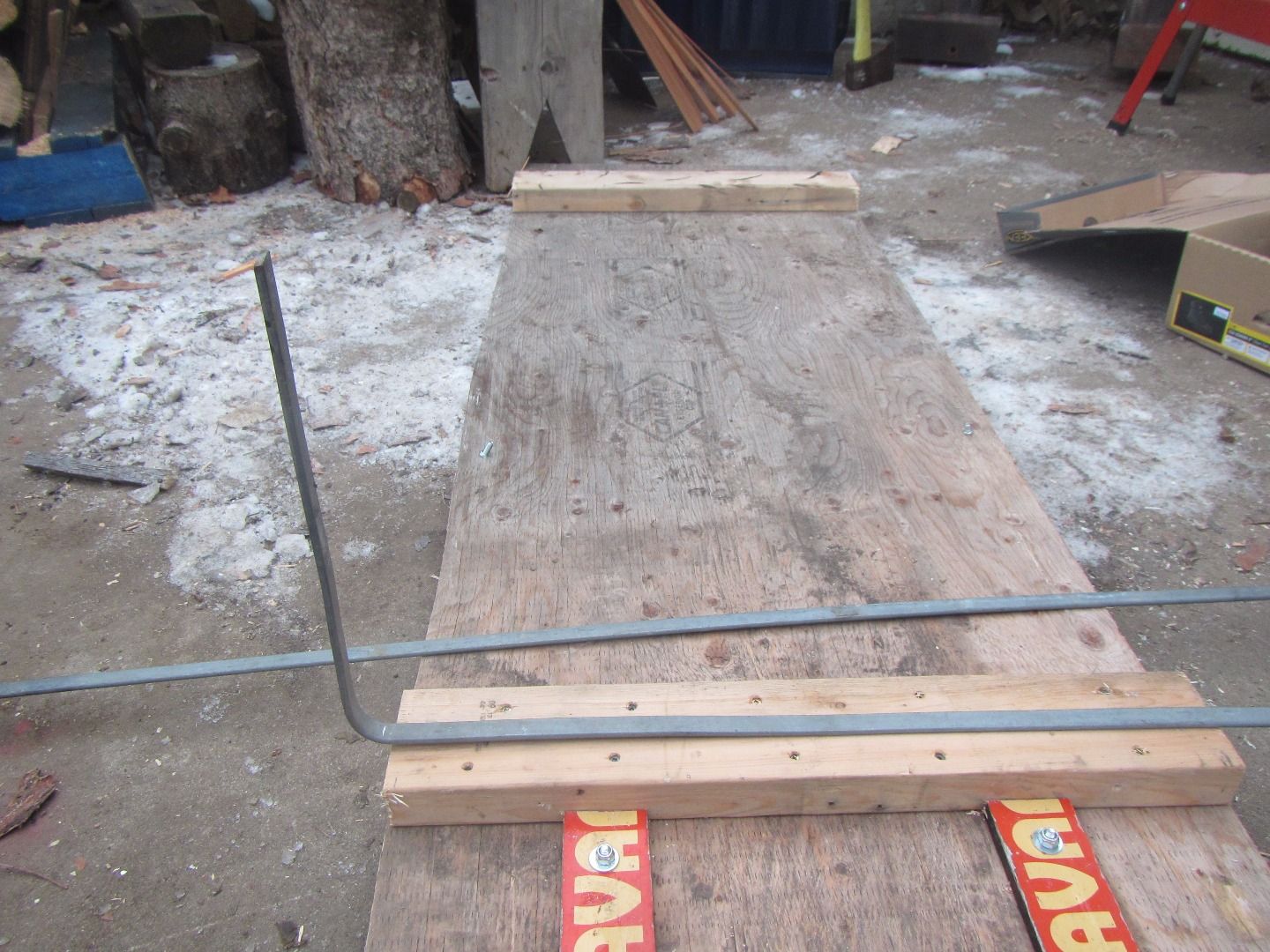Firewood Sled : 8 Steps (with Pictures) - Instructables
