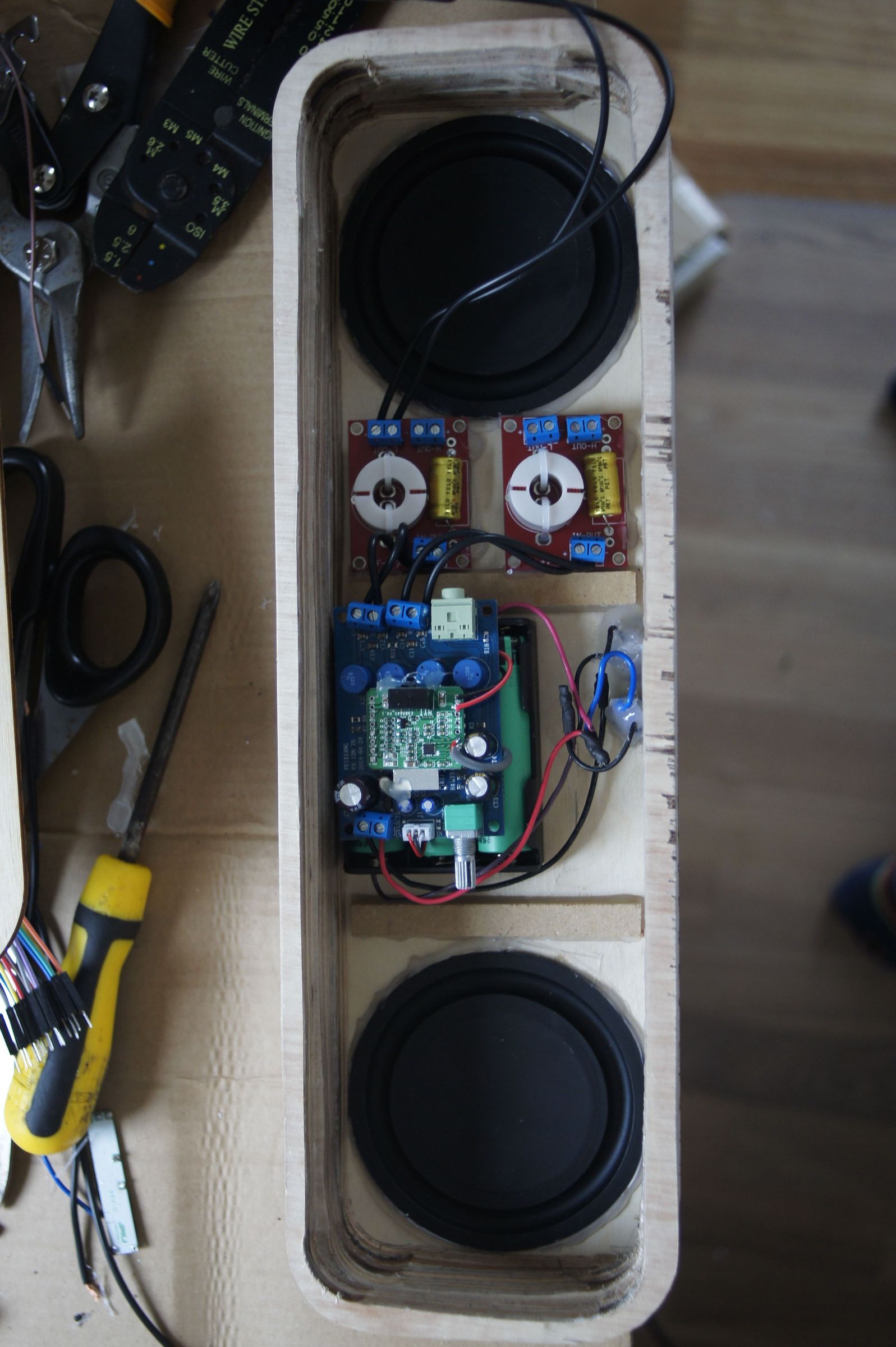 40W Bluetooth Portable Speaker (Improved Version!) : 15 Steps (with ...