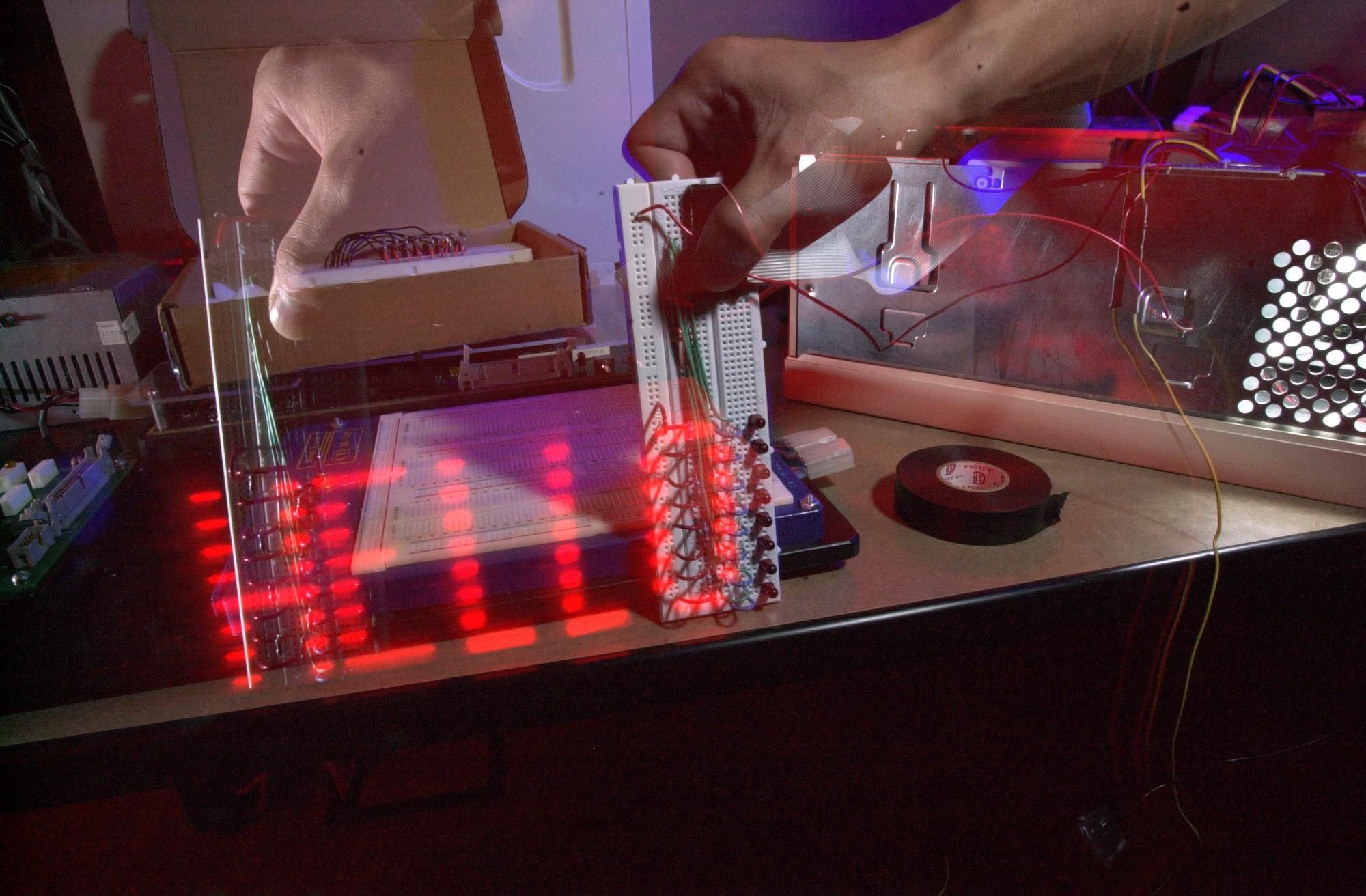 S.W.I.M. = Sequential Wave Imprinting Machine = Lightpainting Wand, Photographic Light : 3 Steps ...