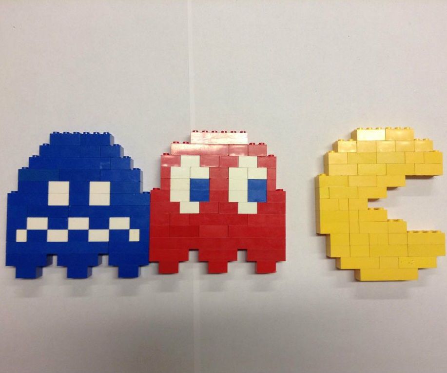 8-bit Pacman Figures - Instructables