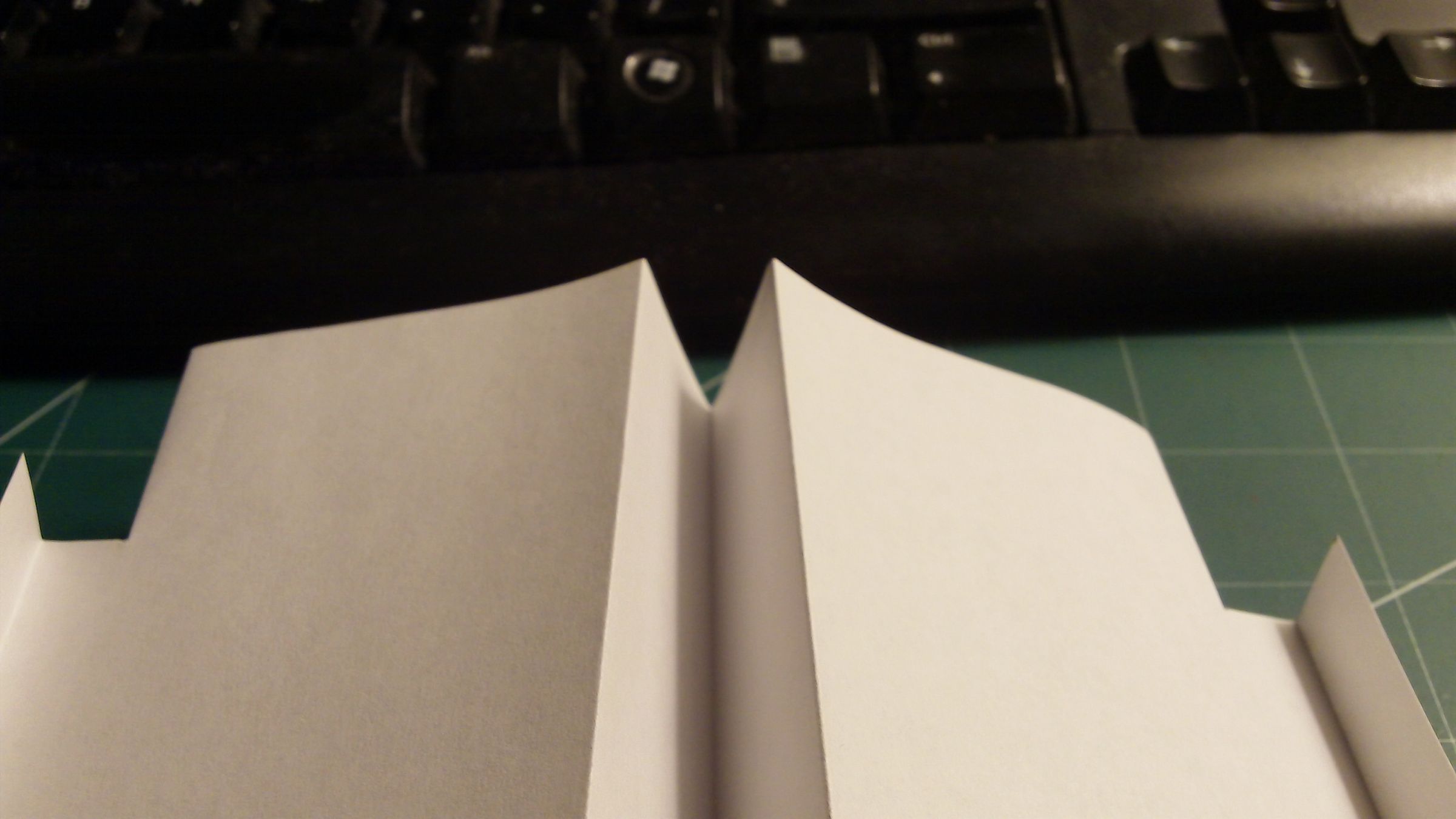 How to Make the Super Harrier Paper Airplane : 8 Steps - Instructables
