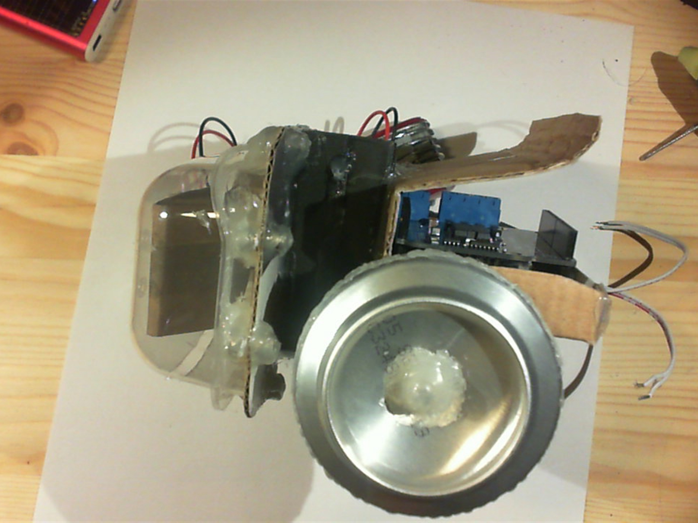Floor Vacuum Cleaner Robot - Controlled by Arduino With Motor Shield ...