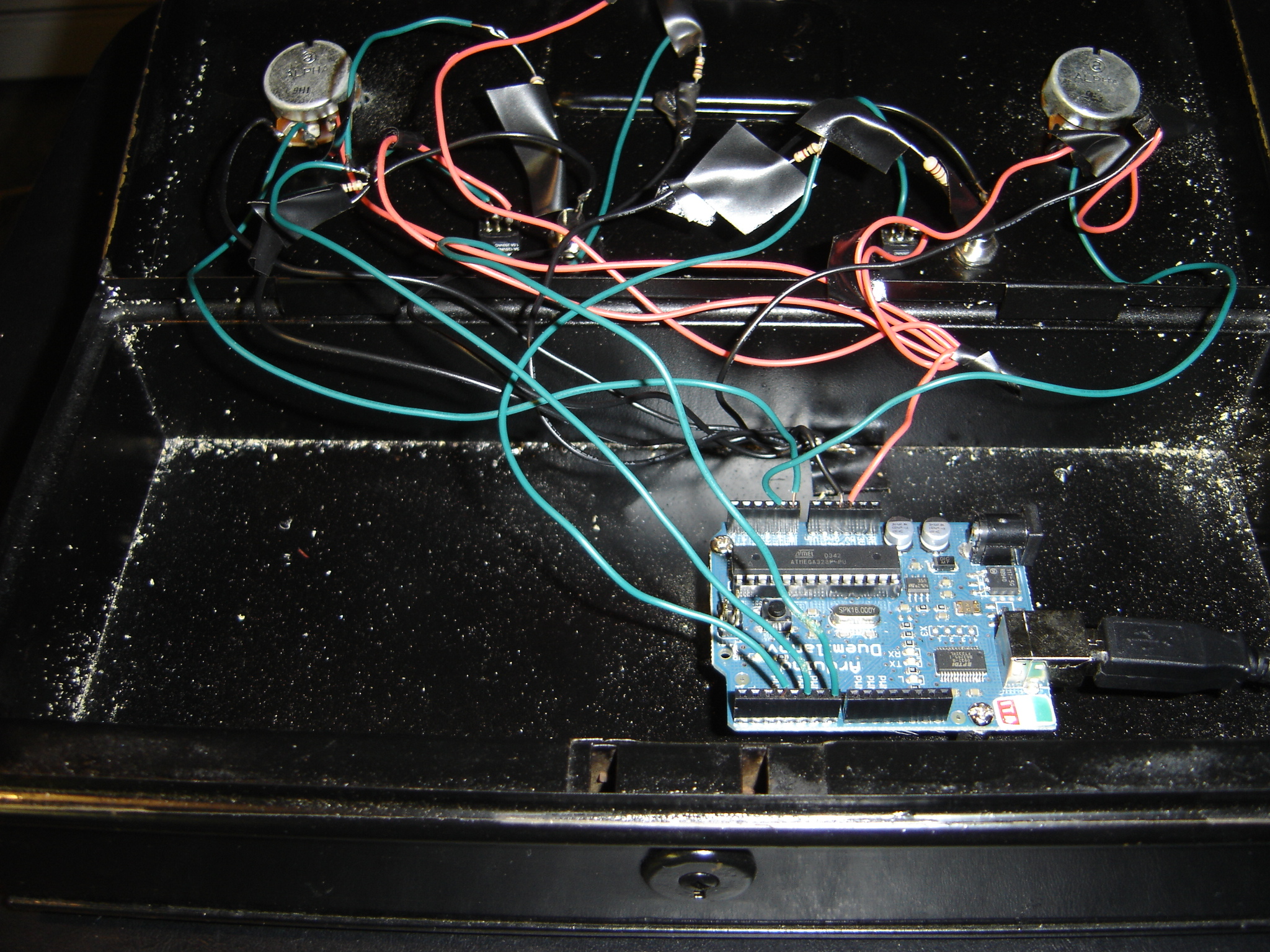 Etch-a-Sketch - W/Arduino & Processing - Instructables