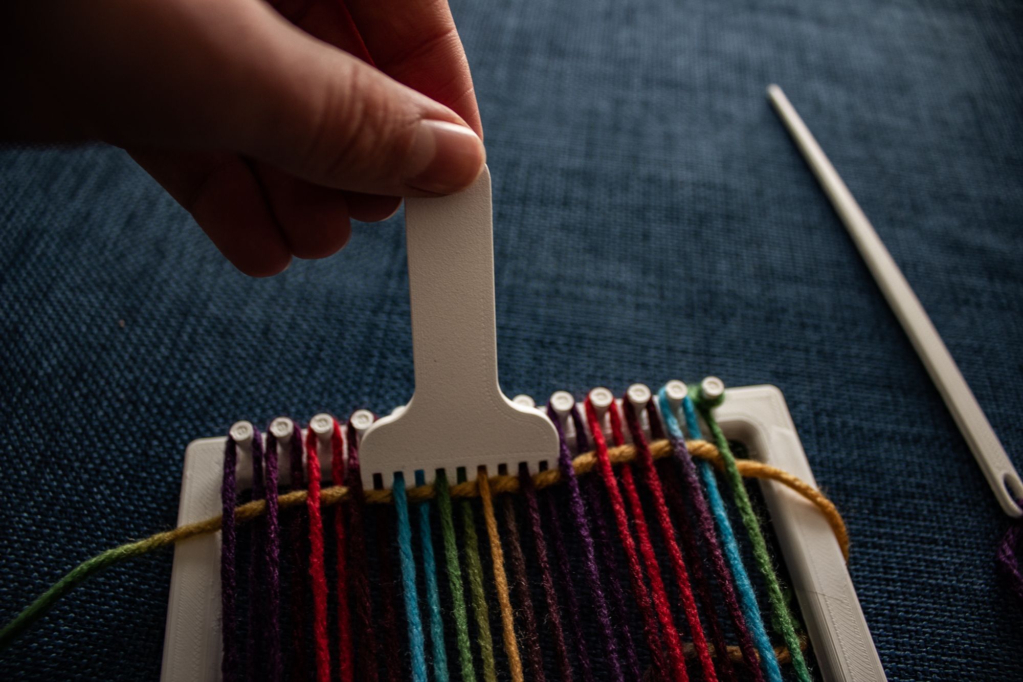 Make a 3D Printed Weaving Loom and Use It : 11 Steps (with Pictures ...