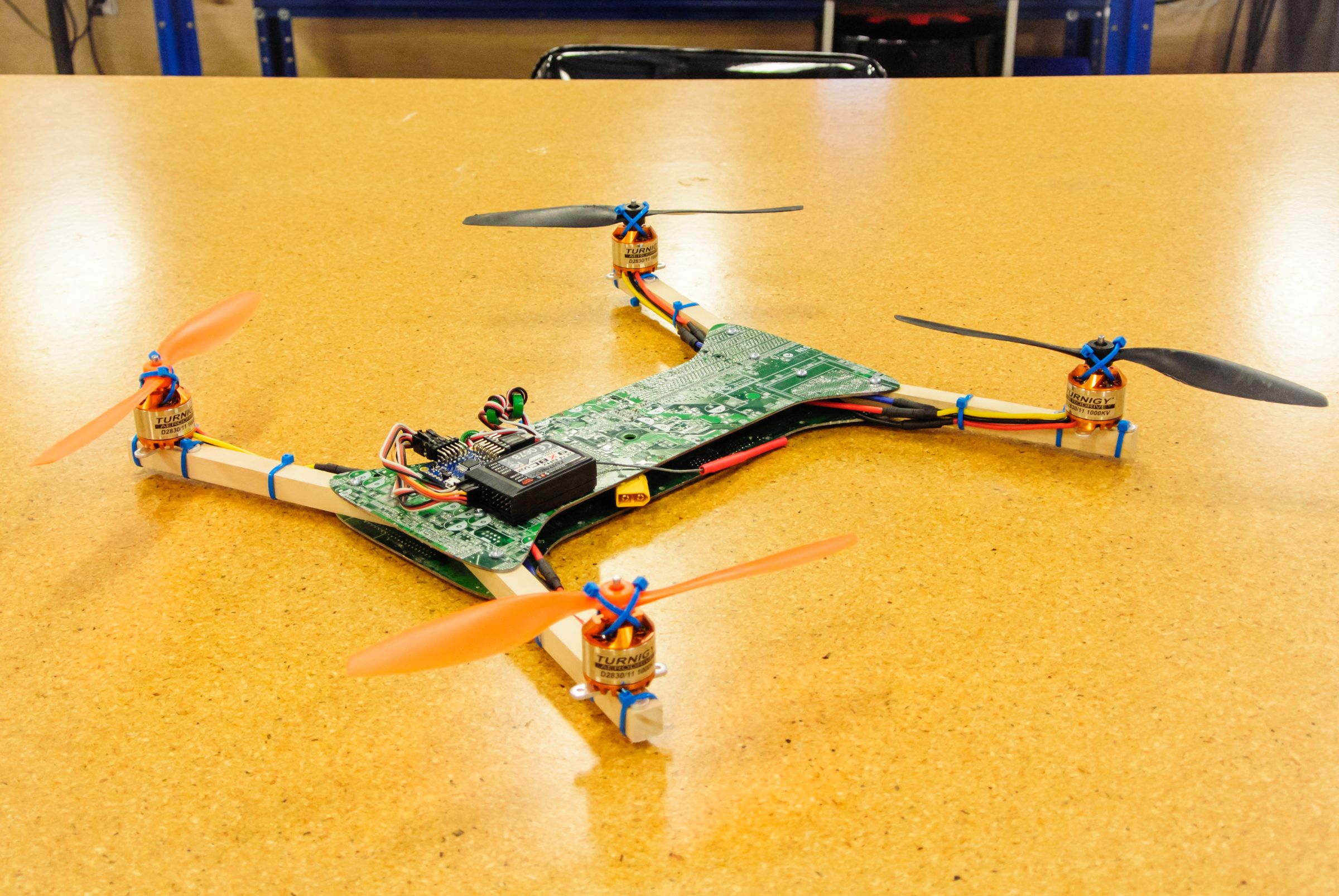 Recycled Motherboard RC Quadcopter : 6 Steps (with Pictures ...