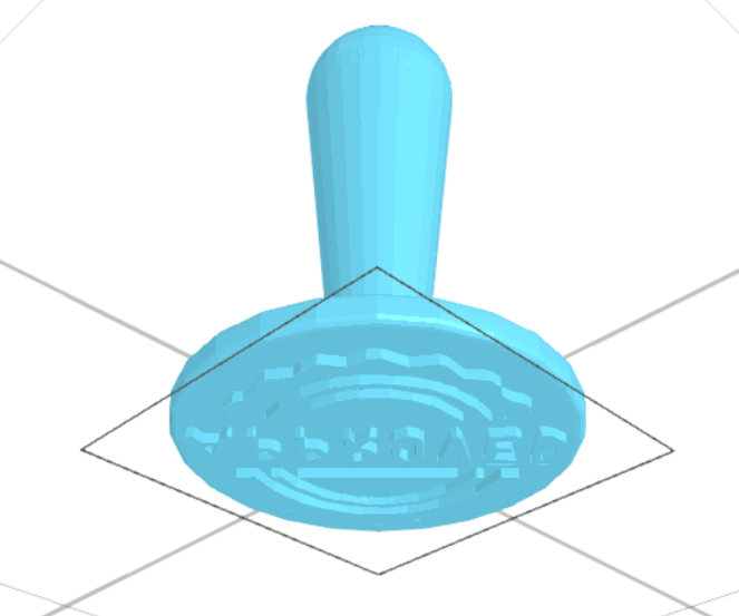 HOW TO CREATE a 3D CUSTOM STAMP USING 3D MODELLING SOFTWARE : 7 Steps ...