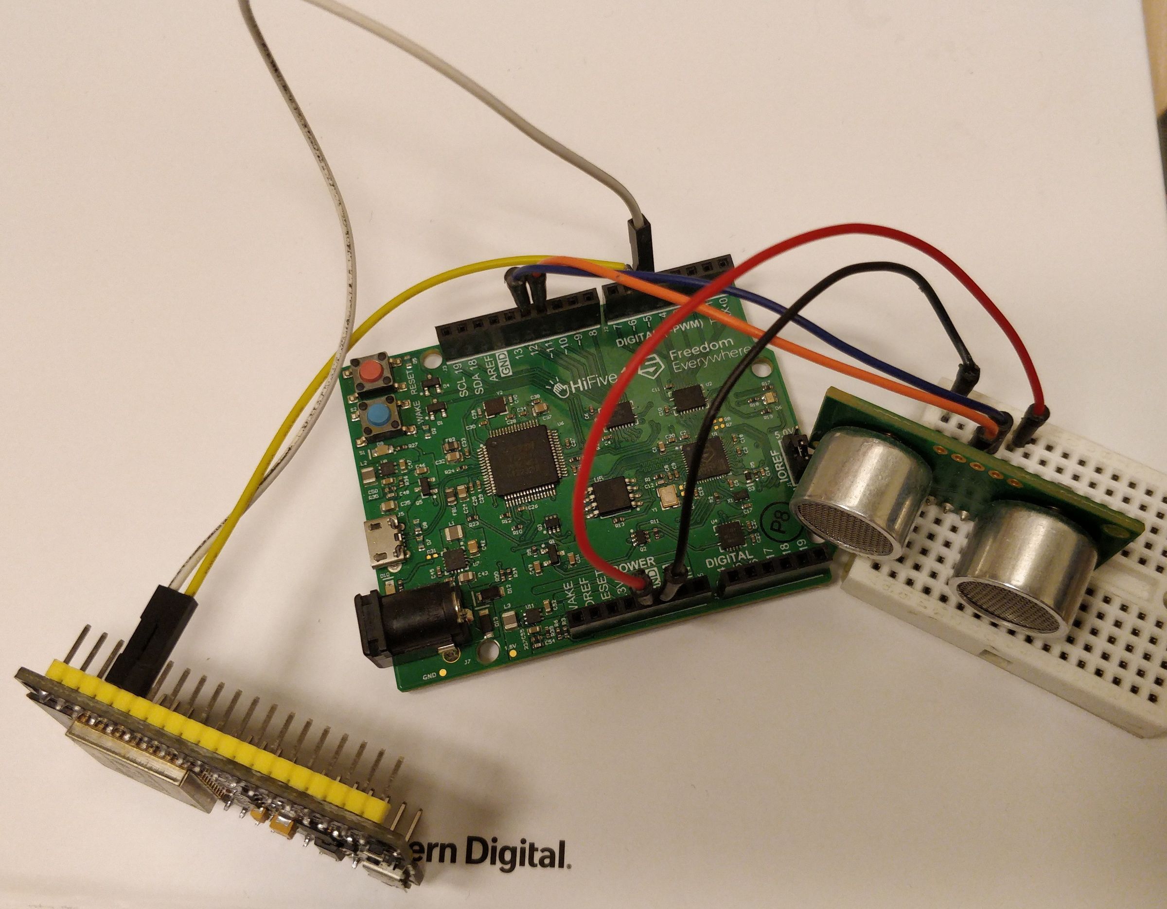 HiFive1 Arduino Intruder Detection With MQTT Alerts Using ESP32 or ...