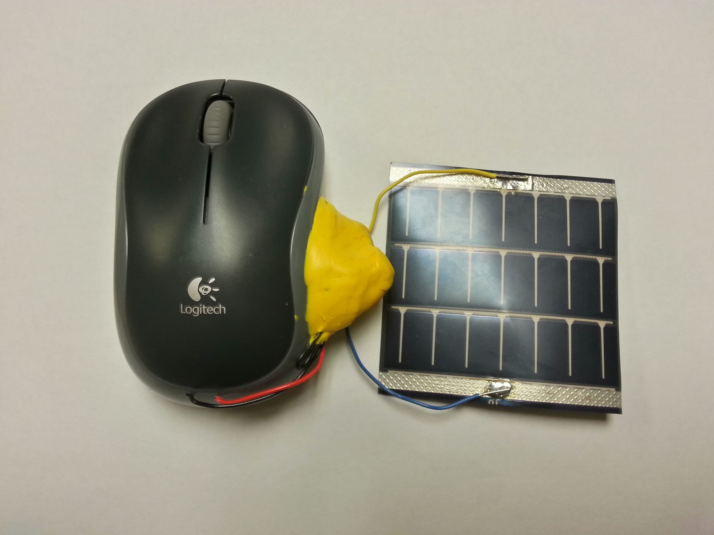 Solar Powered Mouse : 3 Steps - Instructables