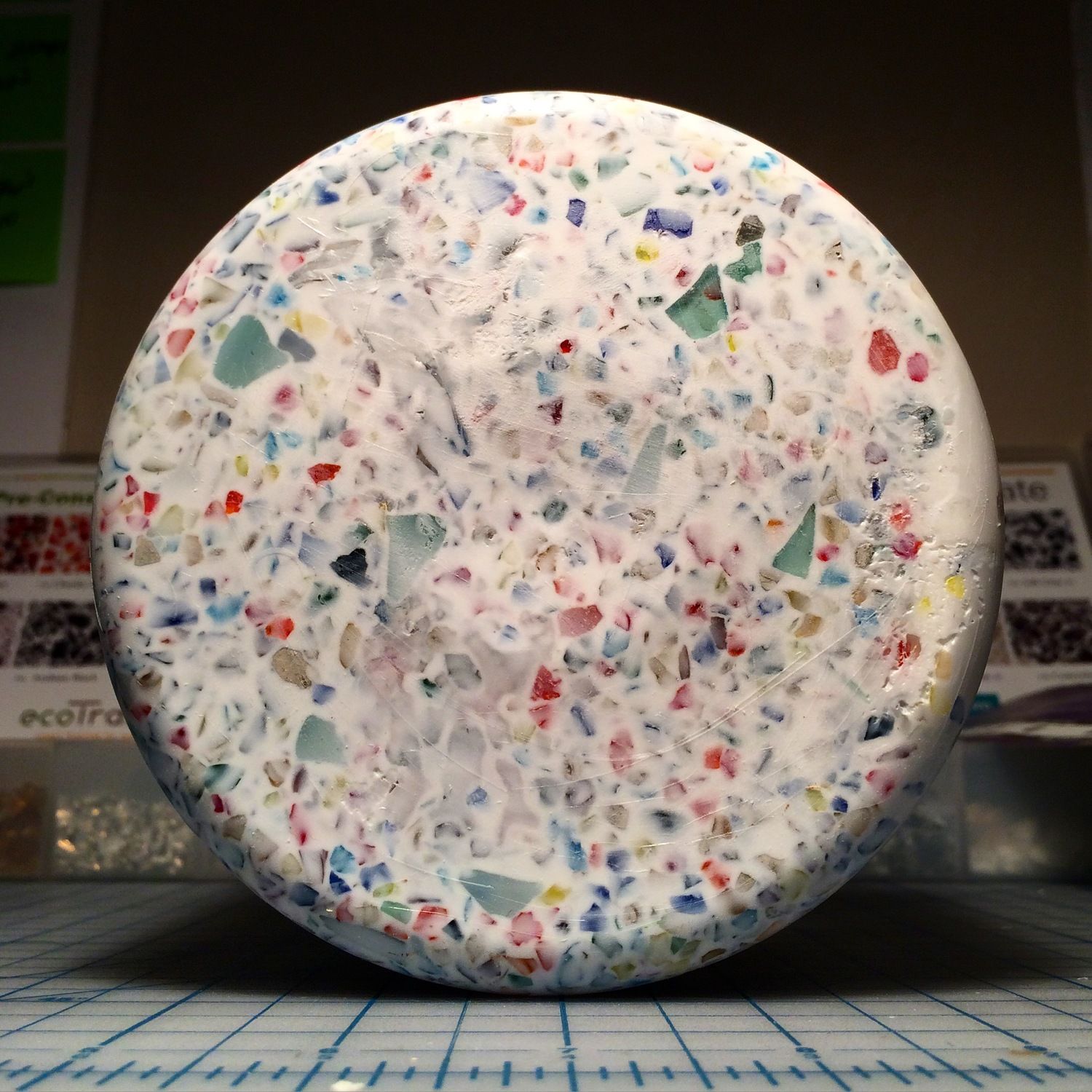 Fruitcake: a Translucent Terrazzo Floor Light : 11 Steps (with Pictures ...