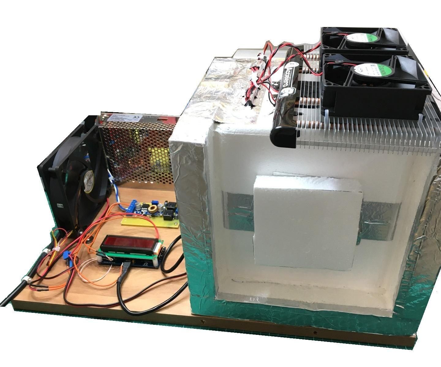 DIY Temperature Controlled Chamber Box With Peltier TEC Module : 4 ...