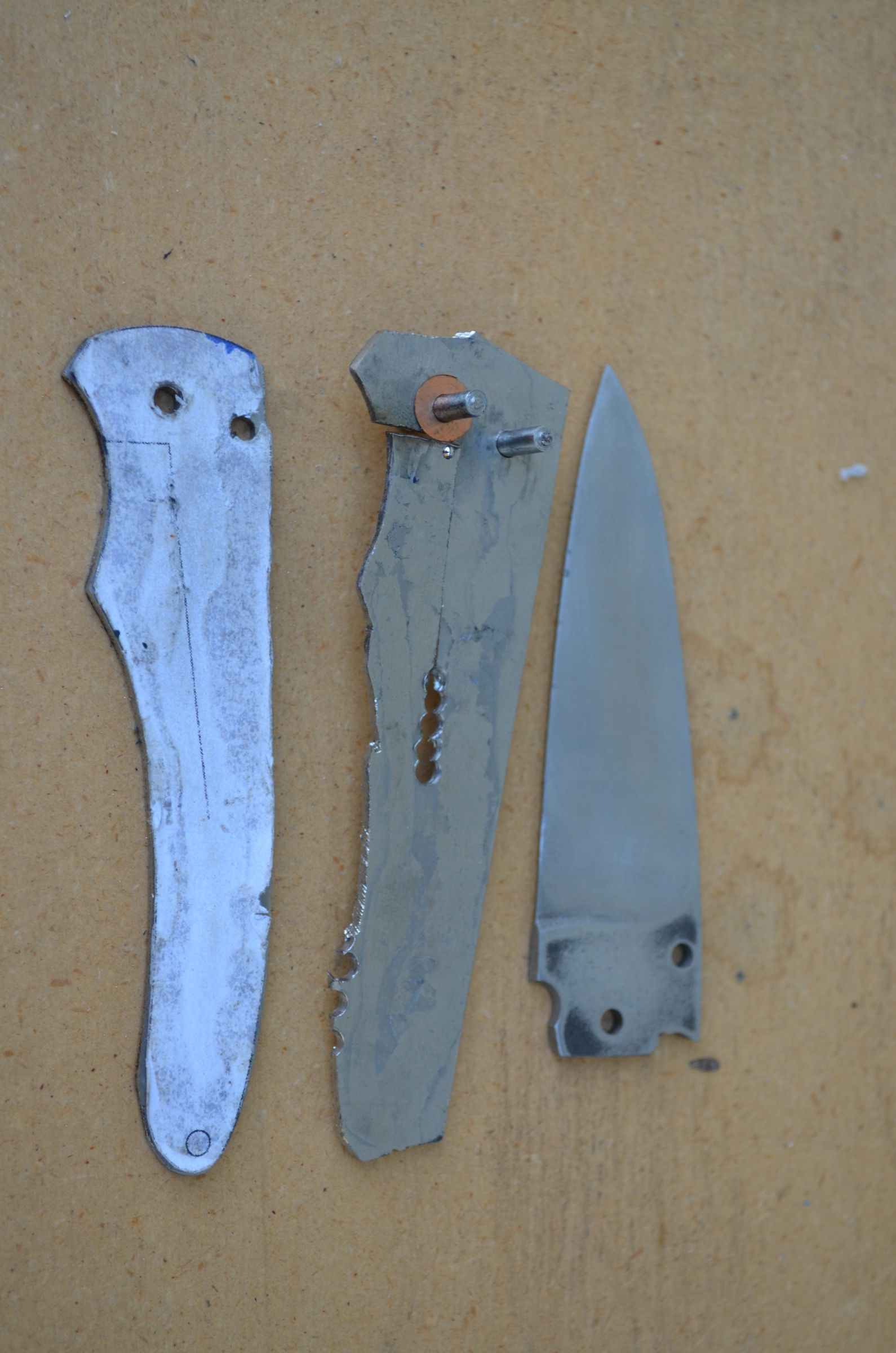 How to Make a Liner Lock Folding Knife : 14 Steps (with Pictures ...