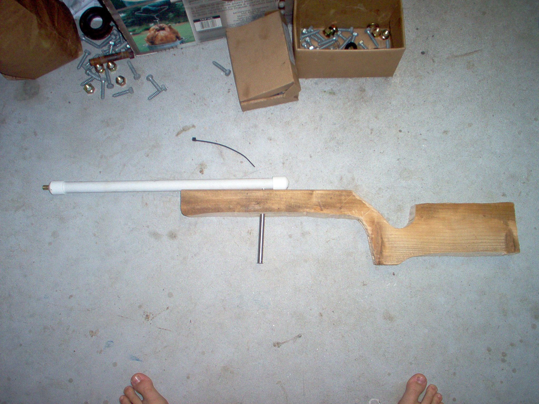 Handmade Airsoft Rifle : 13 Steps - Instructables