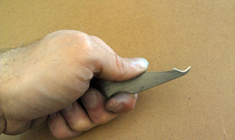 Make a Sewing Seam Ripper From a Bandsaw Blade : 7 Steps (with Pictures ...