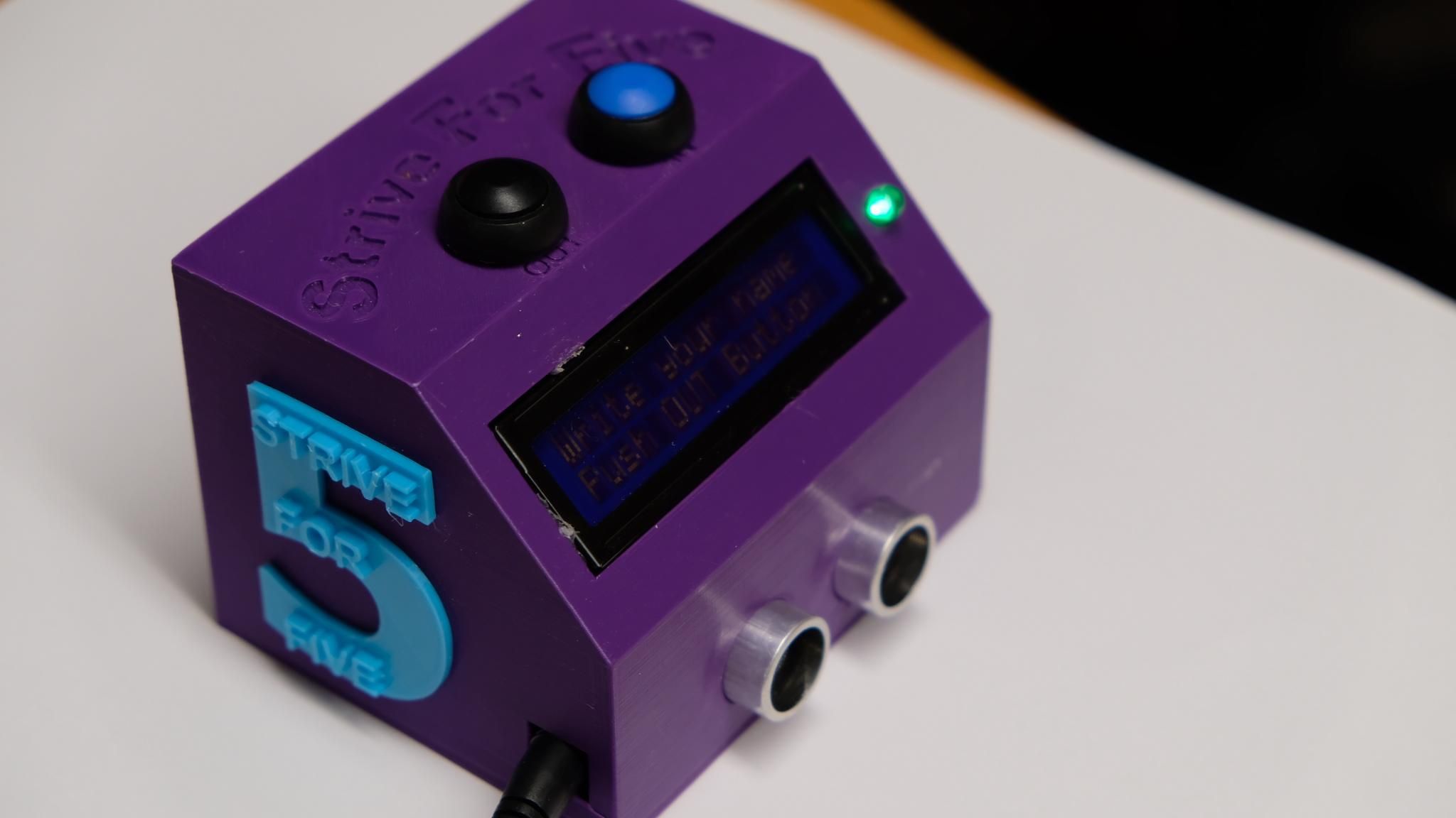 Strive for Five: Arduino 5-Minute Classroom Exit Timer : 4 Steps (with ...