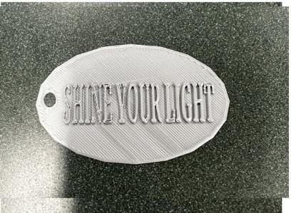 "Shine Your Light" Keychain : 4 Steps - Instructables