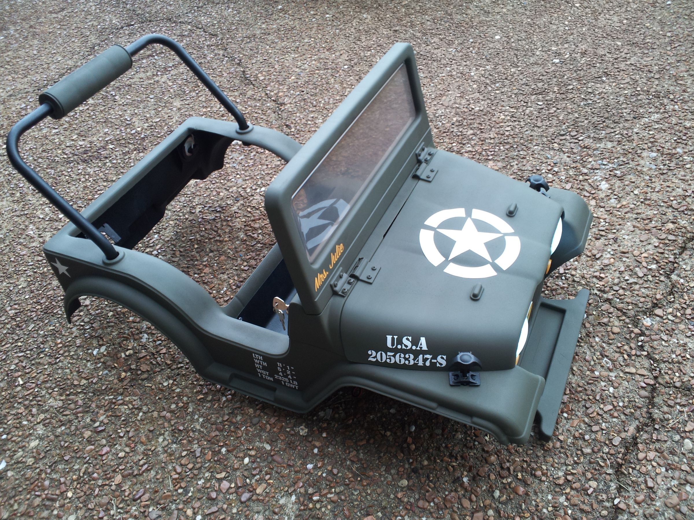 Make a Racing Powerwheels Jeep : 6 Steps (with Pictures) - Instructables