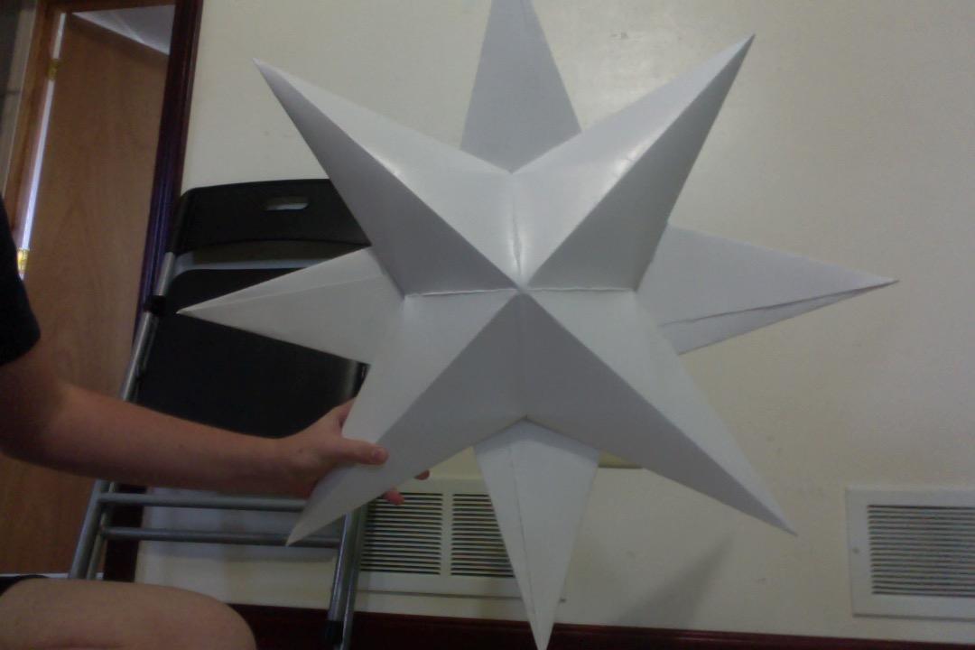 3D Paper Star : 6 Steps (with Pictures) - Instructables