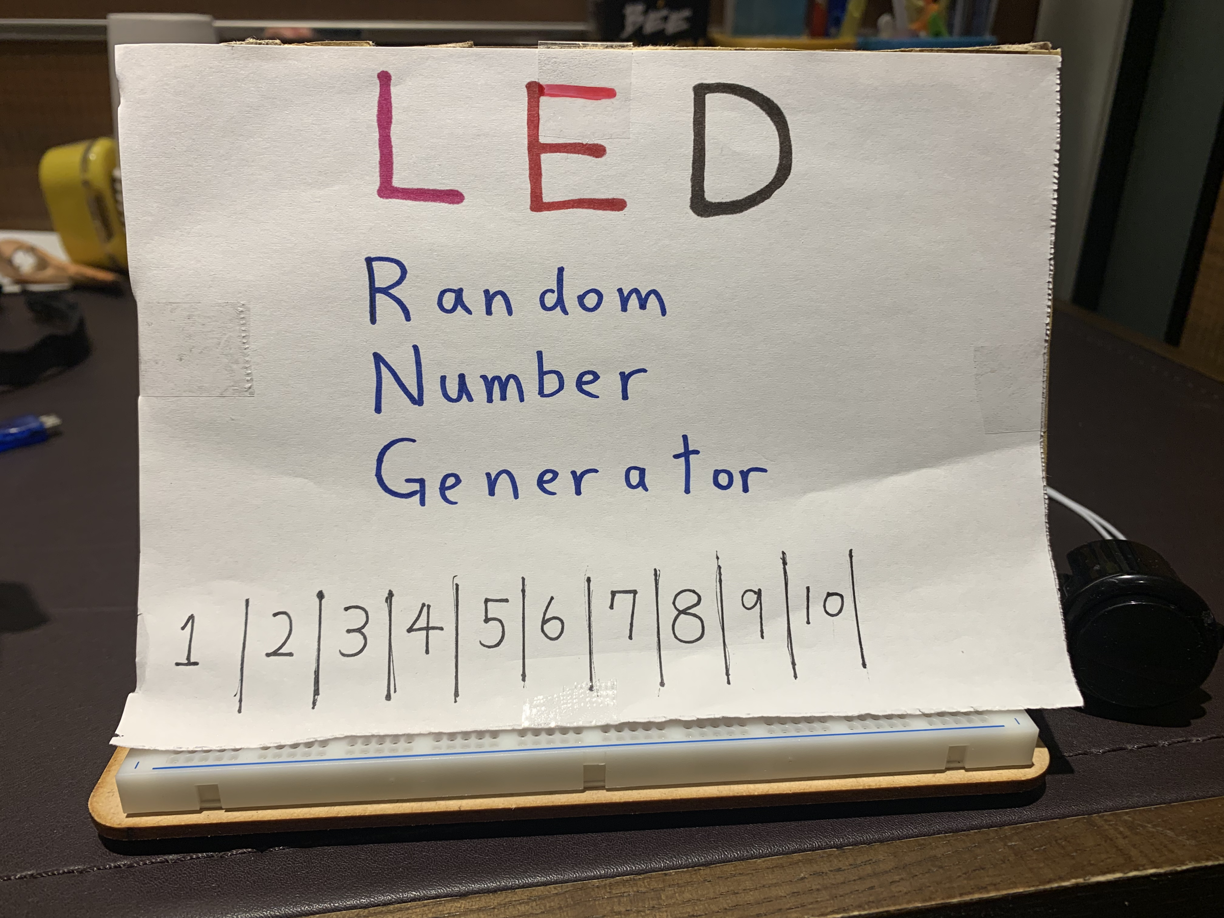LED Random Number Generator : 5 Steps (with Pictures) - Instructables