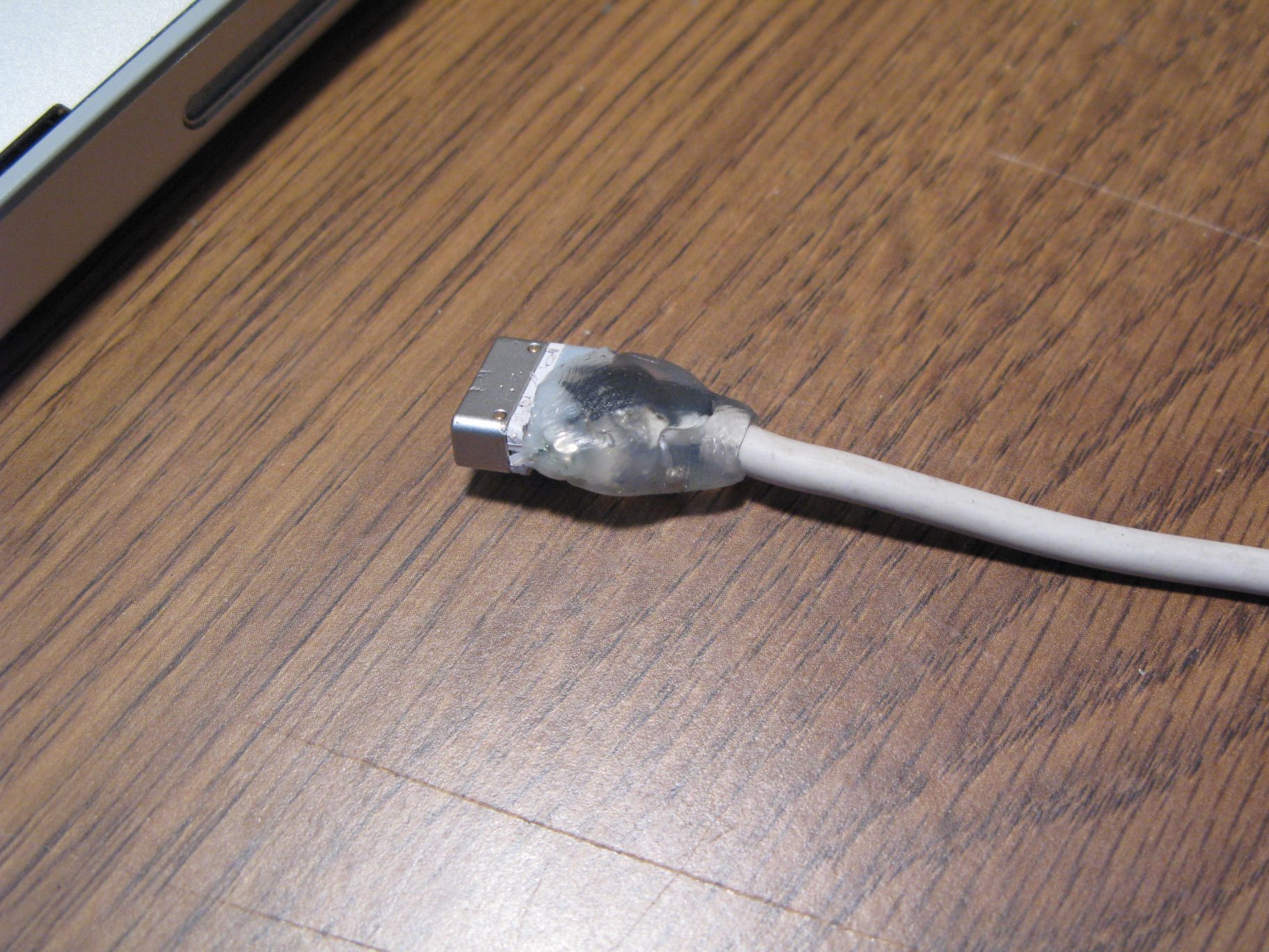 Repair : Apple MacBook MagSafe Charger Power Cord : 5 Steps (with ...