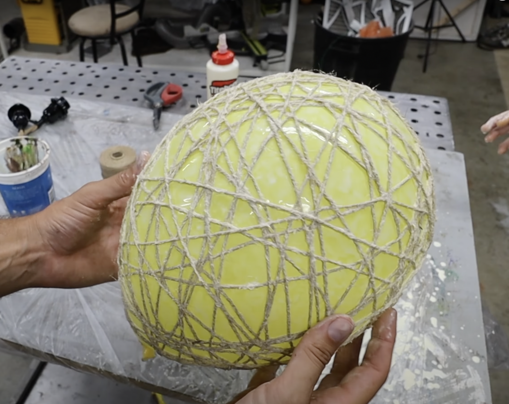 String Pendant Lights (as Seen on "Making It") : 8 Steps (with Pictures ...