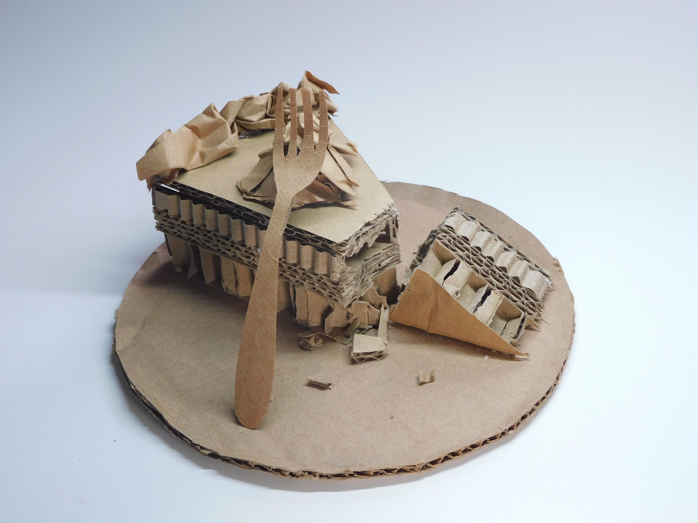 How To Make A Ziggurat Model Out Of Cardboard