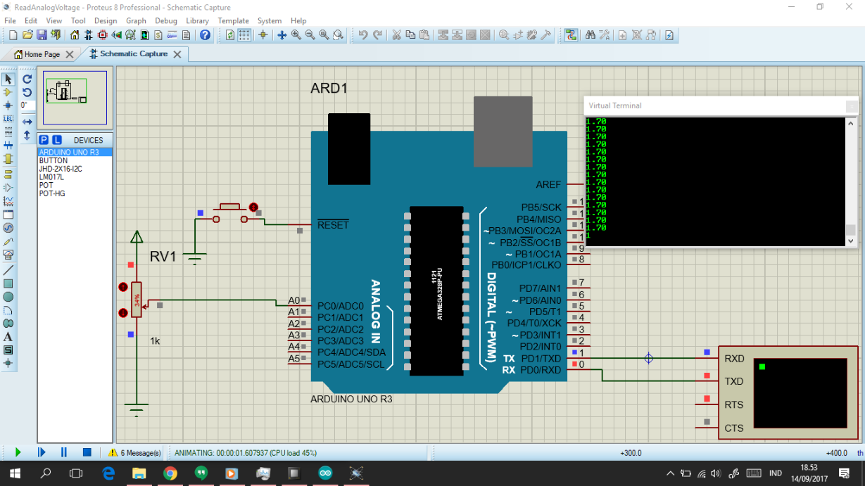 How to Simulate Arduino in Proteus : 4 Steps - Instructables