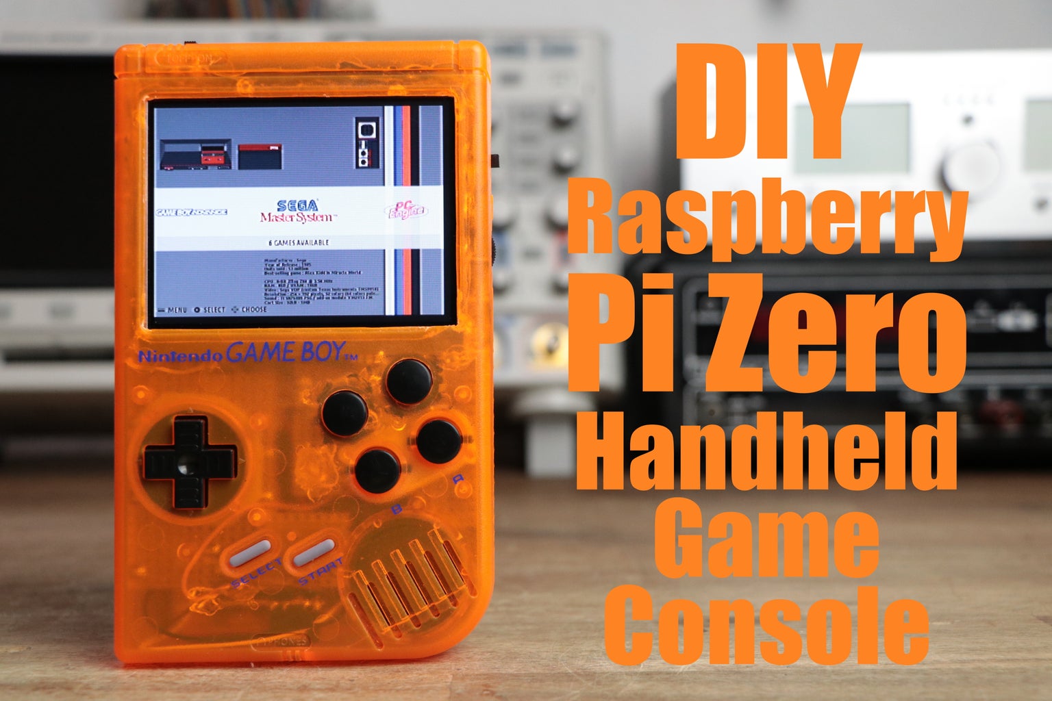 Diy Raspberry Pi Zero Handheld Game Console 6 Steps With Pictures Instructables
