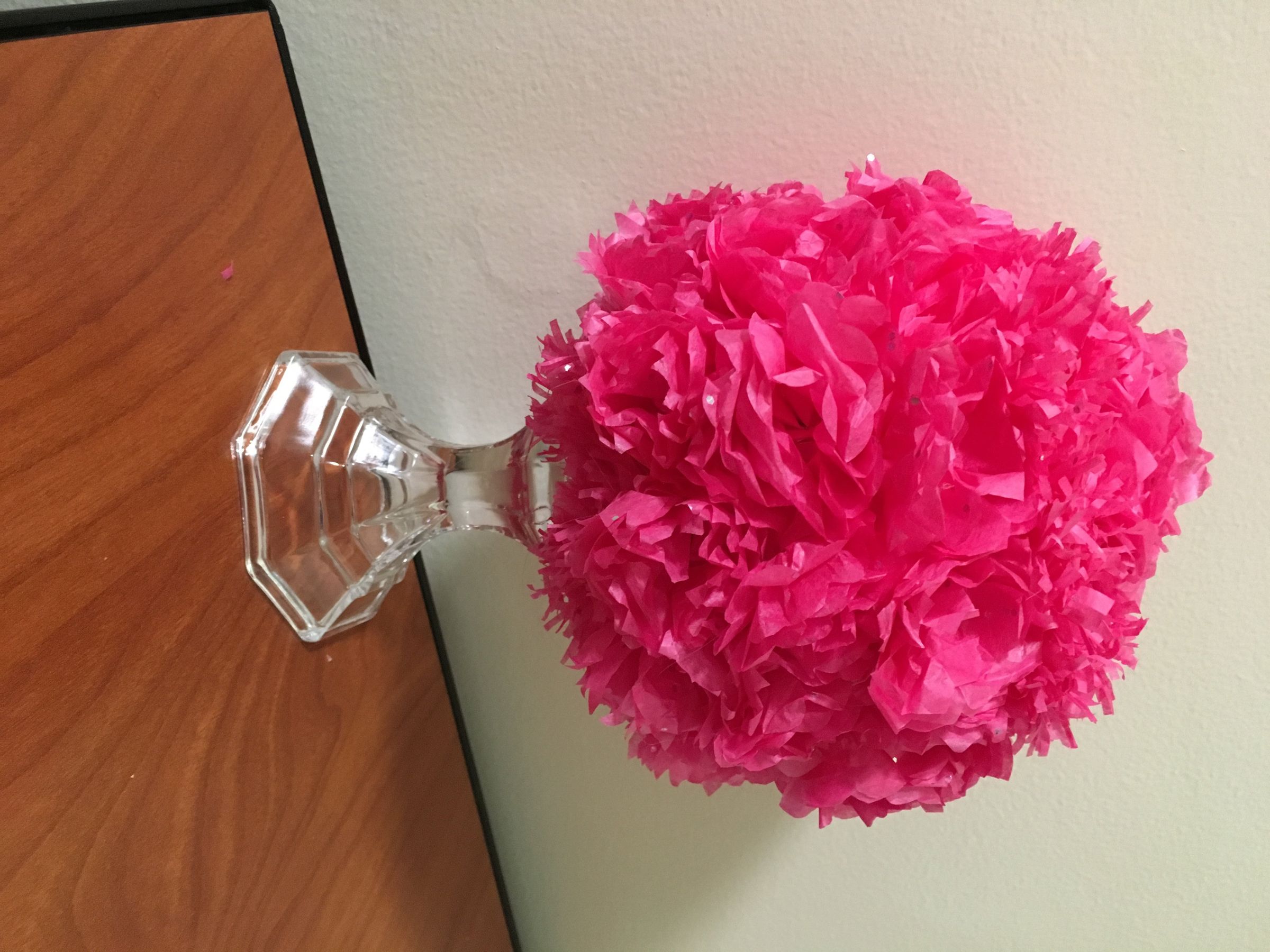 Tissue Paper Flowers Centerpieces