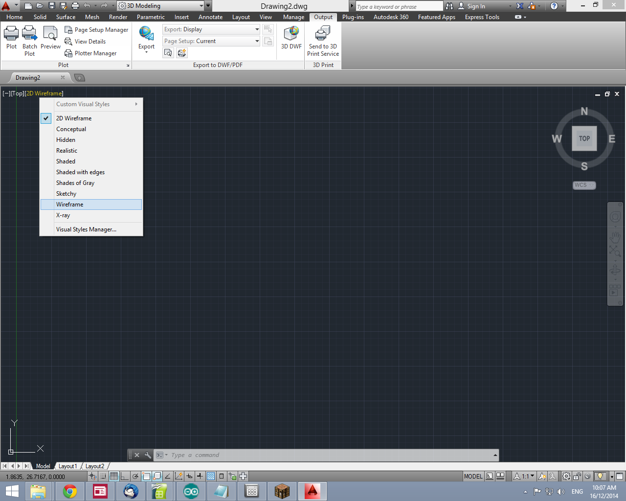 Modeling a 3D Object in AutoCAD 2014 : 10 Steps (with Pictures ...