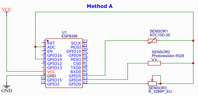 Multiplex the Analog PIN on ESP8266/ESP32 Without Any Additional ...