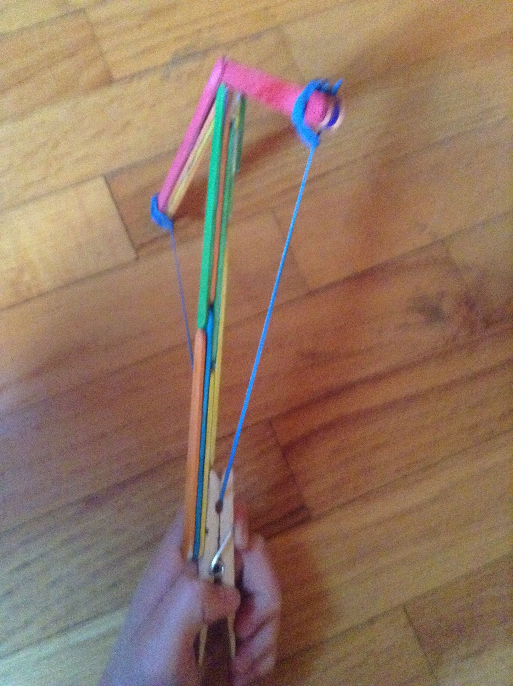 Popsicle Stick Crossbow : 6 Steps - Instructables