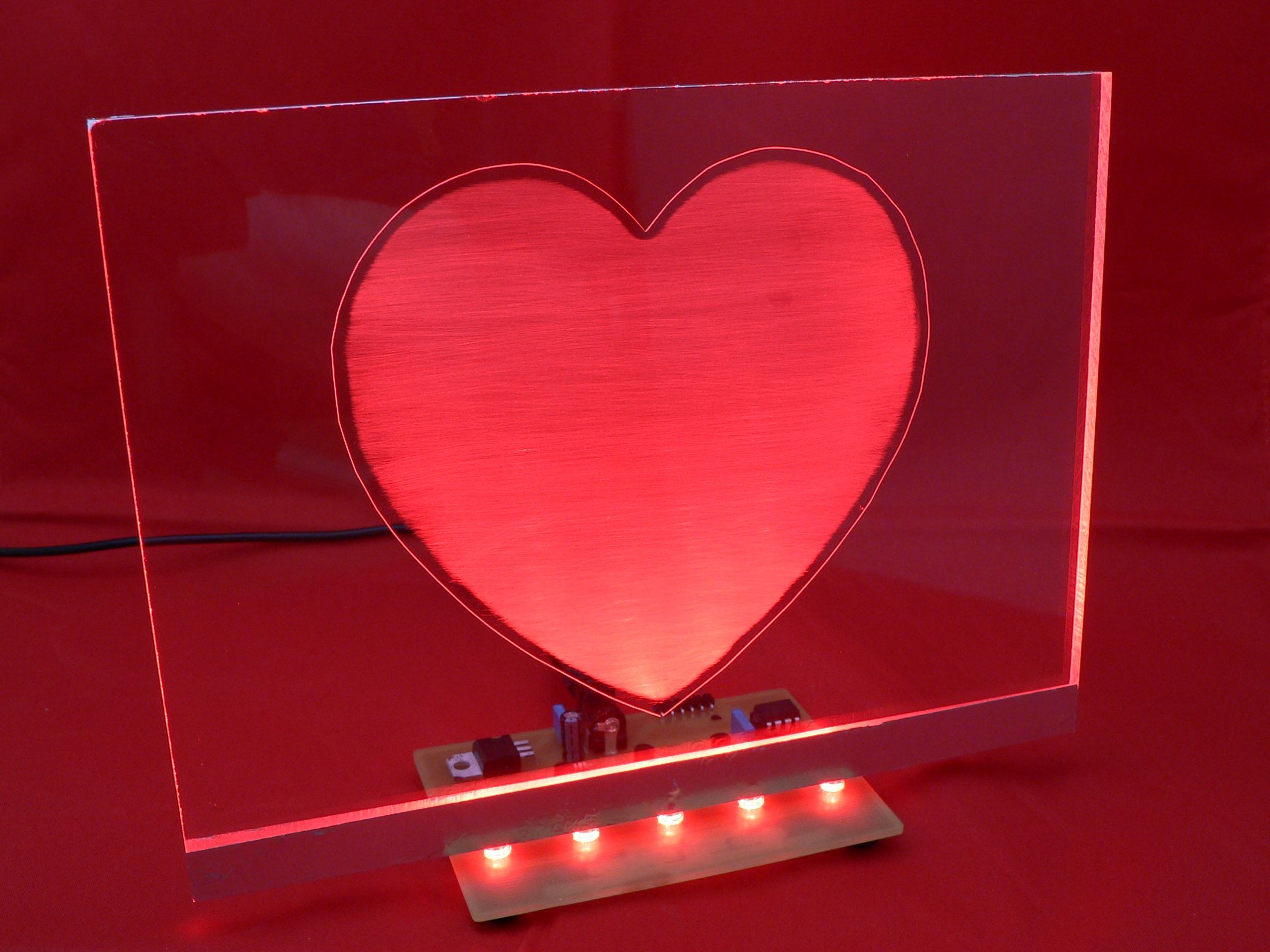 RGB LED Love Heart : 6 Steps - Instructables