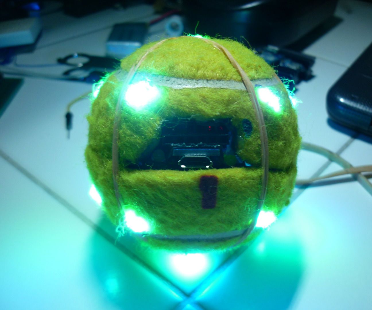 RGB LED Tennis Ball : 14 Steps - Instructables