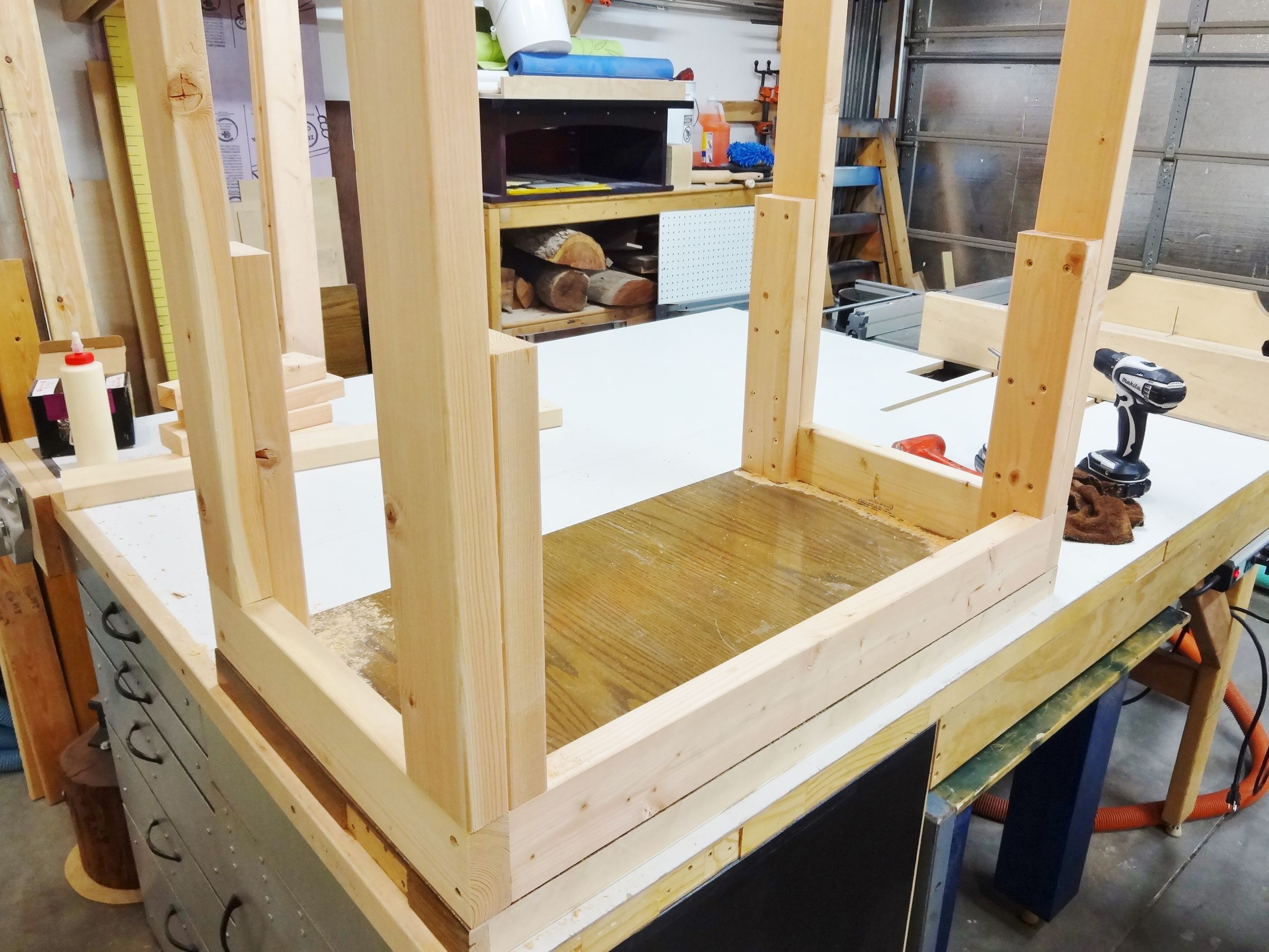 Making Quick & Easy Work Tables : 15 Steps (with Pictures) - Instructables