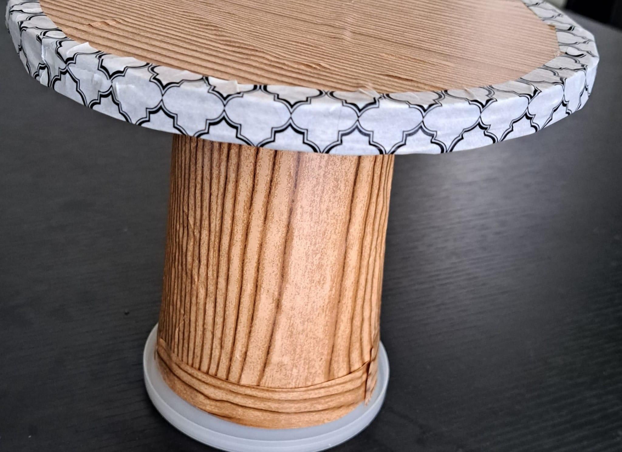 Cake Turntable (Showing Handmade Version and Tinkercad 3D Design) : 9 ...