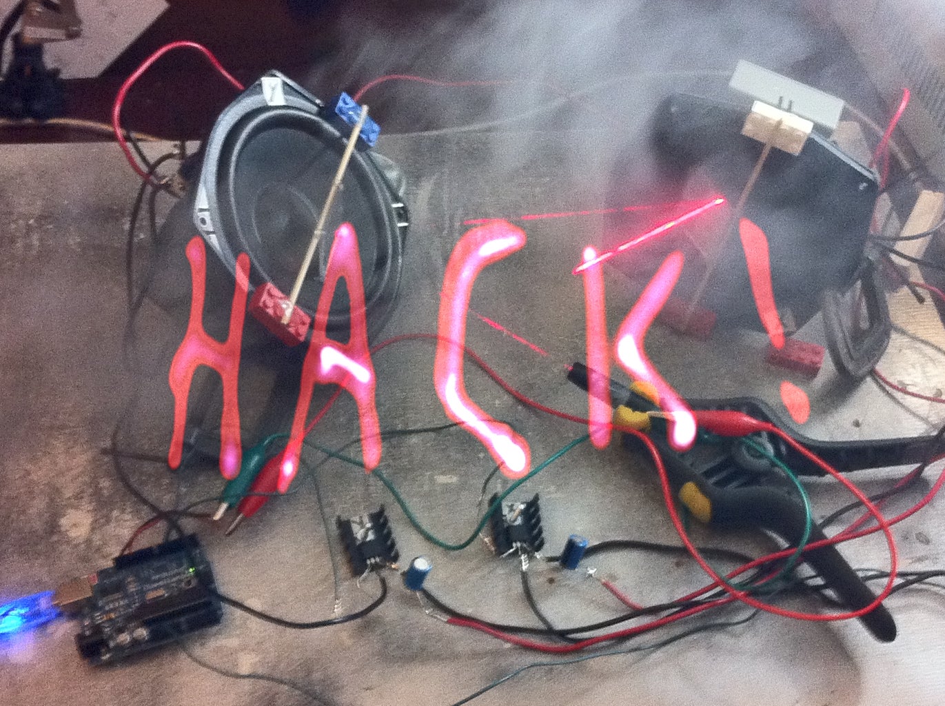 Arduino Laser Show With Full XY Control : 33 Steps (with Pictures ... Arduino Laser Show With Full XY Control : 33 Steps (with Pictures ...