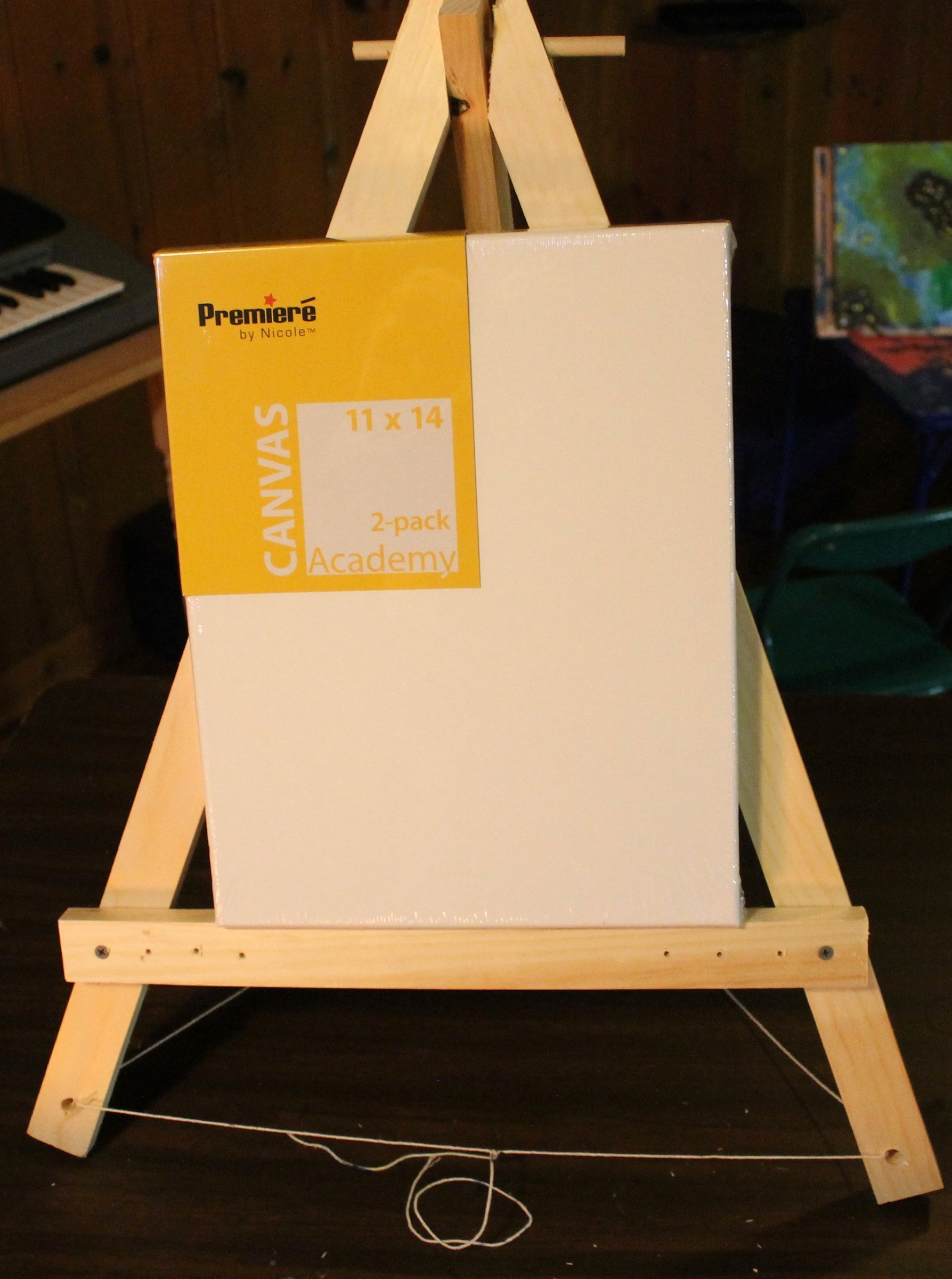Wood Easel - Simple and Inexpensive : 4 Steps (with Pictures ...