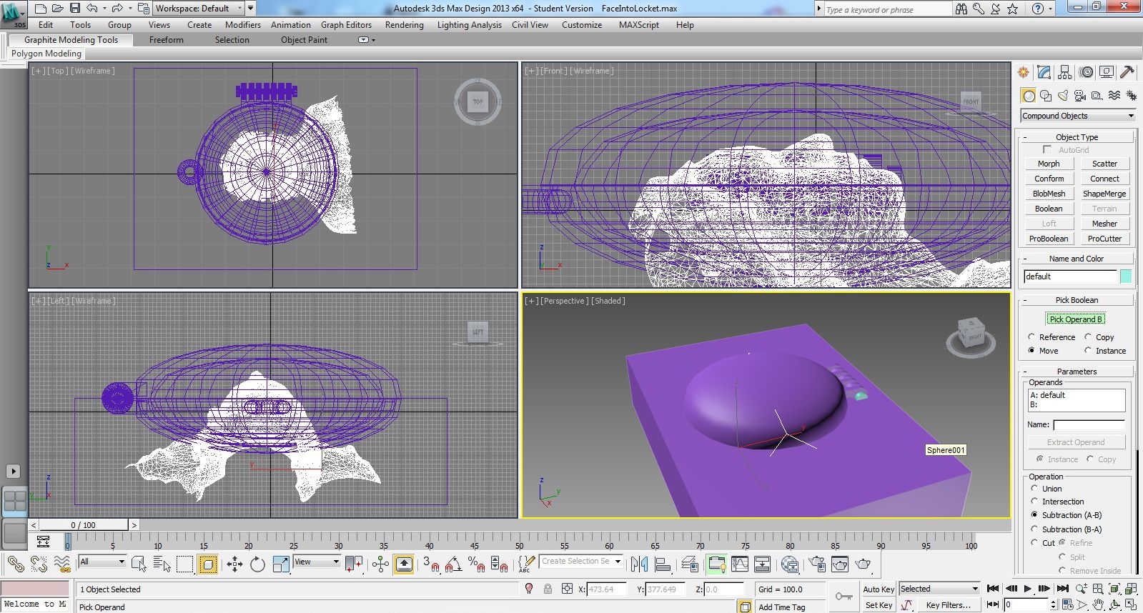 3D Printed Locket With Me in It : 11 Steps (with Pictures) - Instructables
