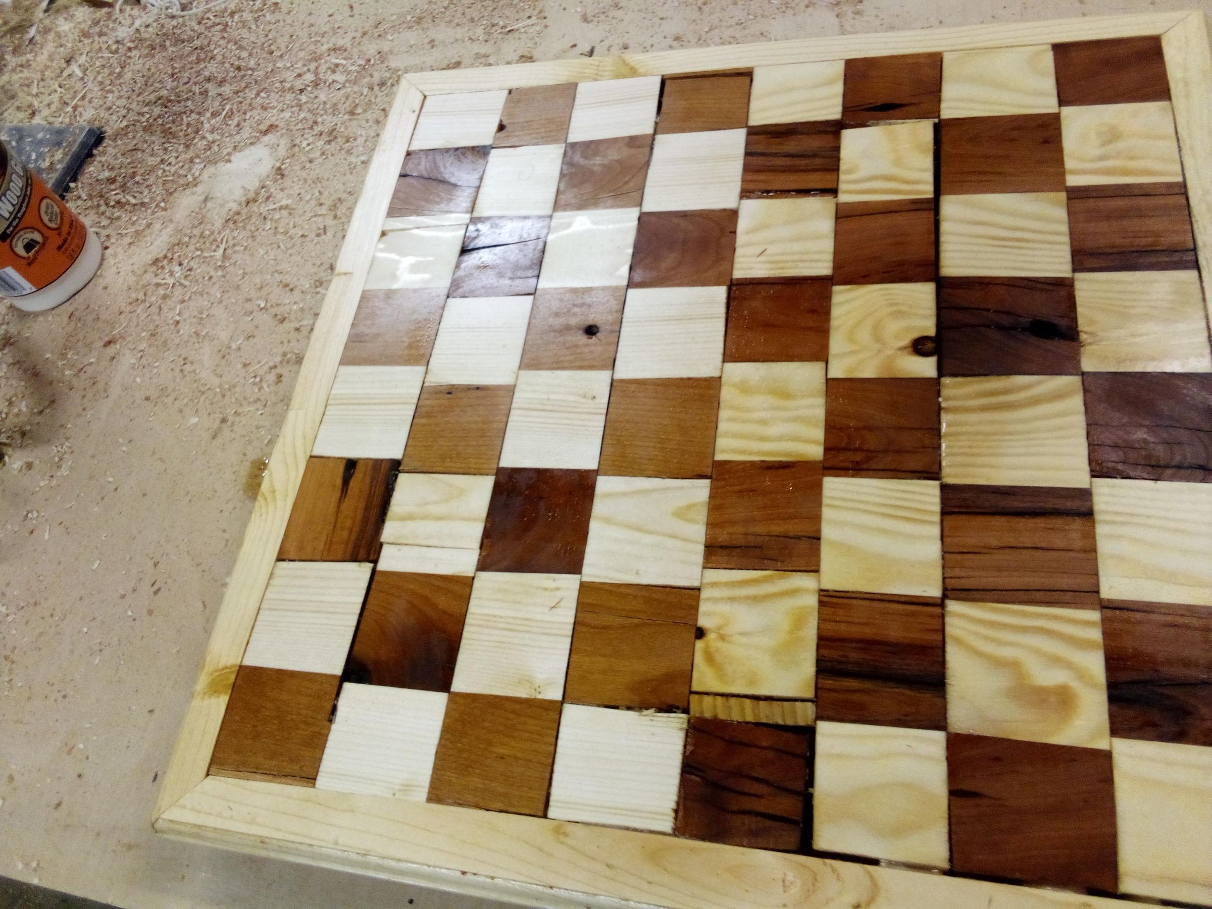 DIY Wooden Chess Board : 10 Steps (with Pictures) - Instructables